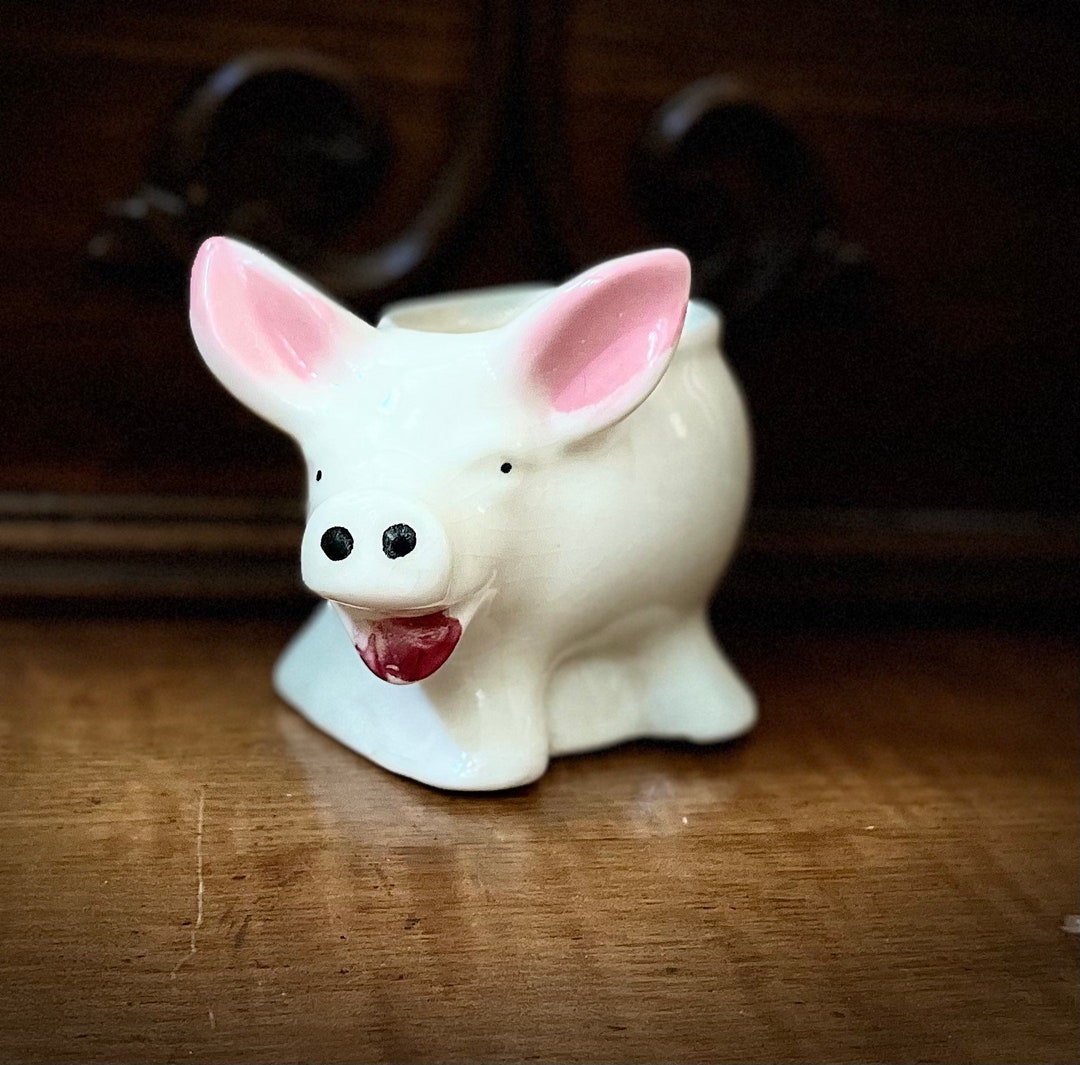 1940’s Cute Pig Planter - Etsy