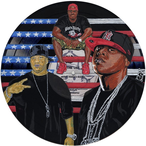 THE LOX / D-BLOCK Painted 33 Rpm Vinyl Record A.k.a Styles - Etsy