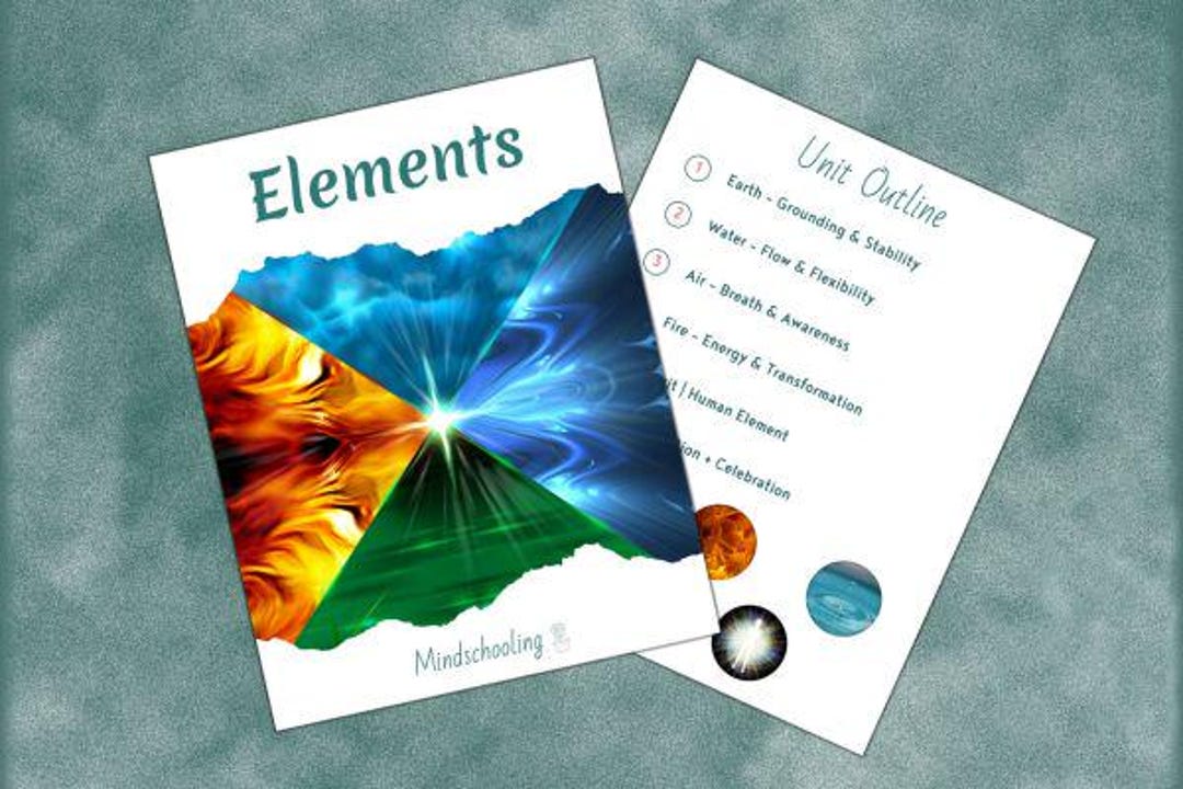 Elements Unit Study for Kids - Etsy