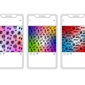 70 Vintage Stamp Icons | Retro Icon Pack | Clipart Bundle | Commercial ...