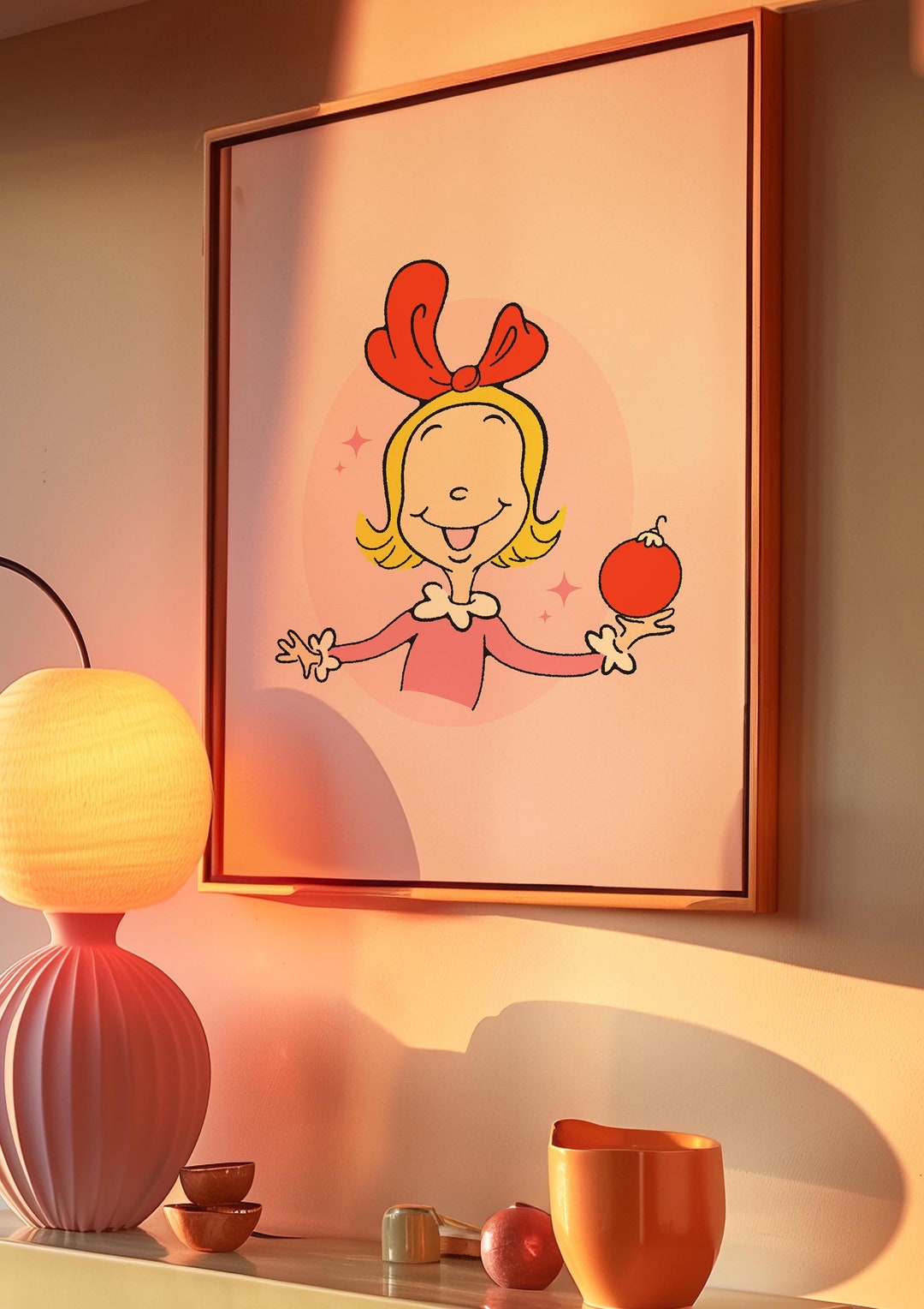 Cindy Lou Who Inspired Christmas Digital Print | Christmas Movie Kids ...