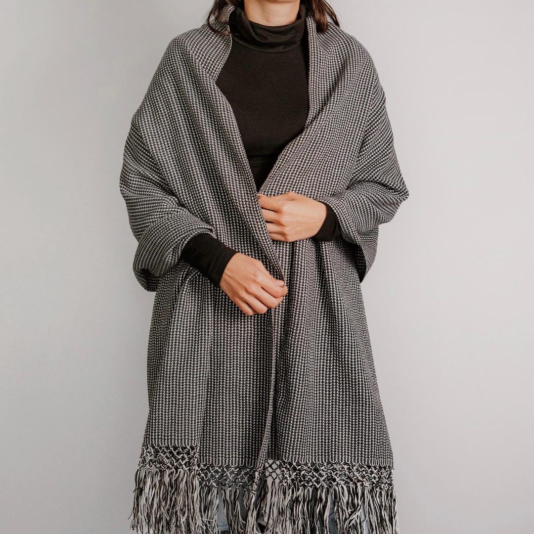 Handmade Mexican Rebozo/ Camel Cotton Rebozo Woven on a Pedal Loom ...