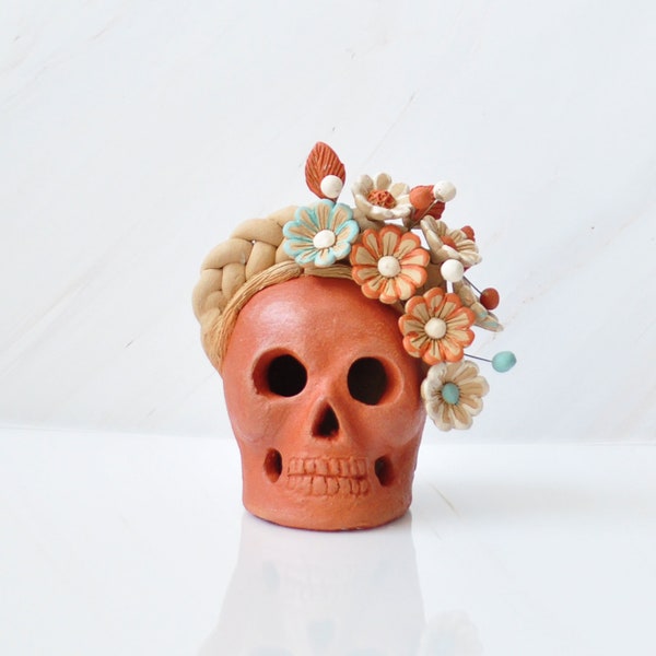 Clay Skulls - Etsy