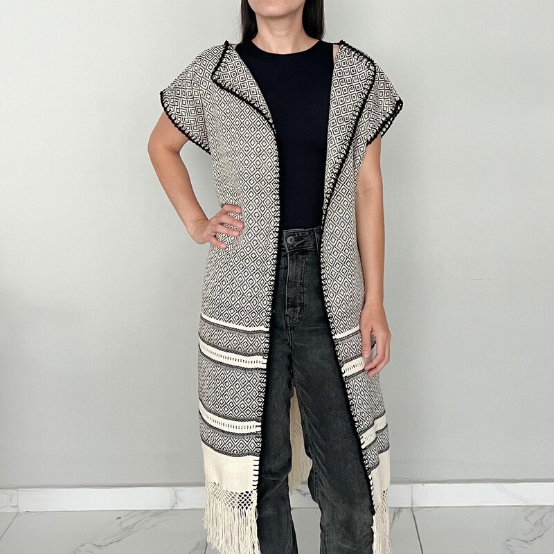 Mexican Hand Woven Poncho - Etsy