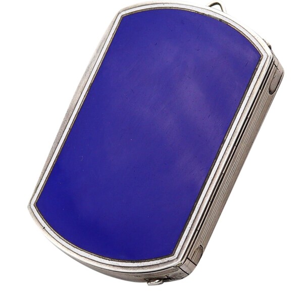 French Enamel Compact - Etsy