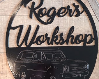 Work Shop Custom Sign - Etsy