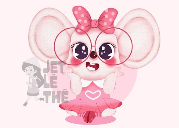 Cartoon Girl Mouse