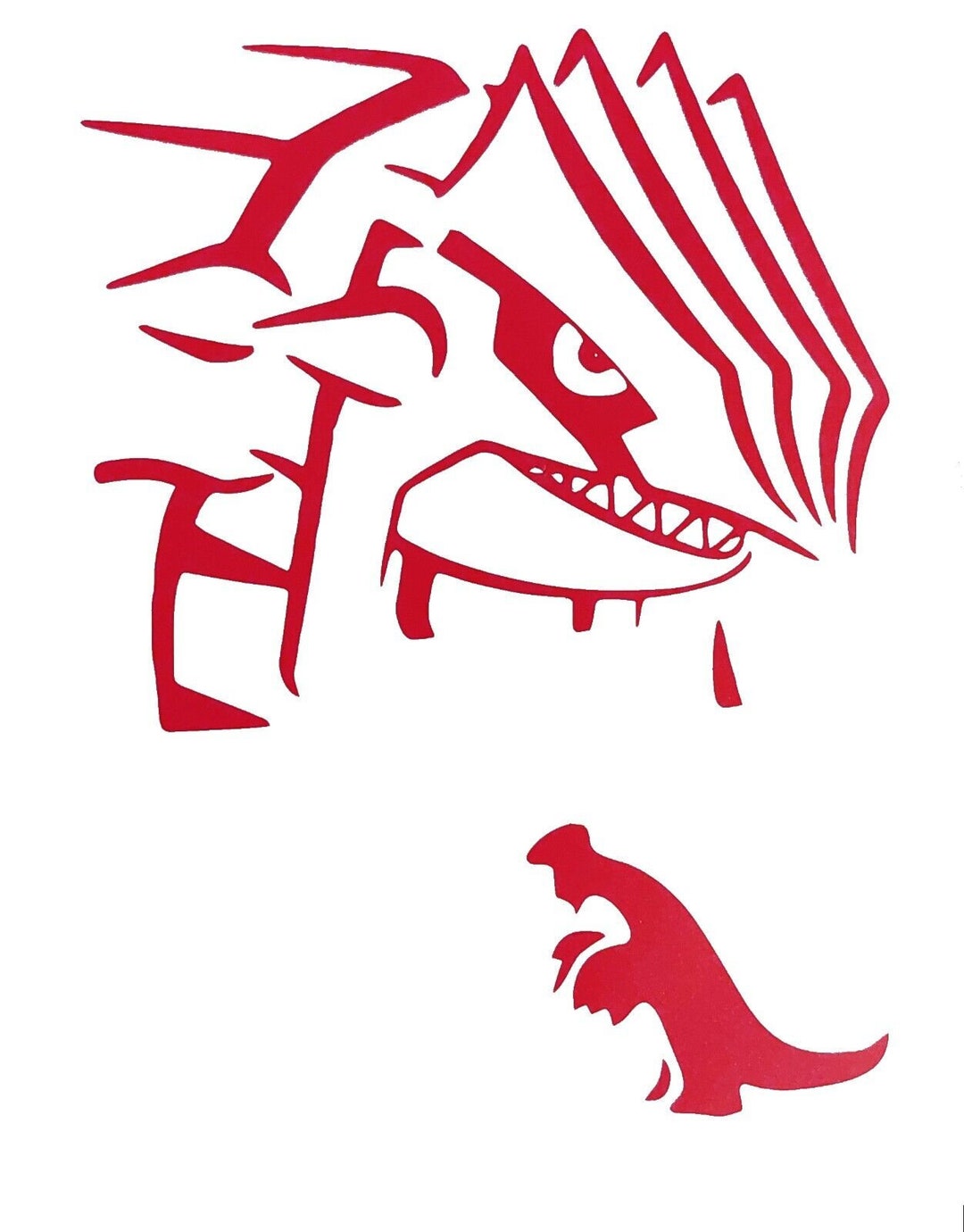 Gameboy Advance SP Groudon Vinyl Decal Mod Sticker for GBA SP Foil - Etsy