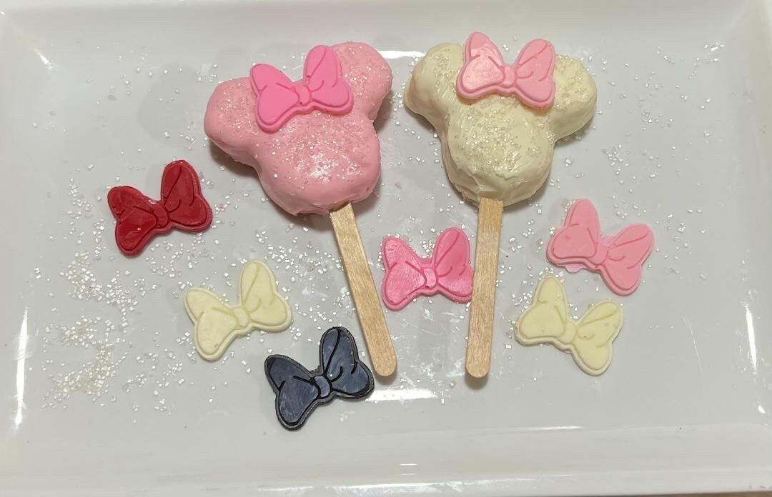 Minnie Mouse Rice Crispy Treats, Deserts - Etsy