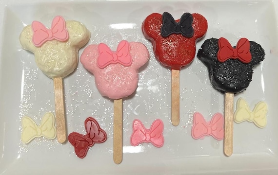 Minnie Mouse Rice Crispy Treats Deserts - Etsy