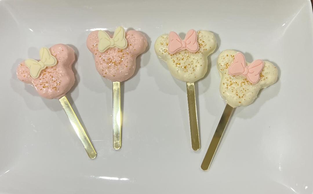 Minnie Mouse Rice Crispy Treats- Deserts - Etsy