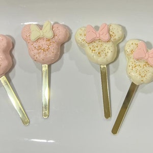 Minnie Mouse Rice Crispy Treats- Deserts - Etsy