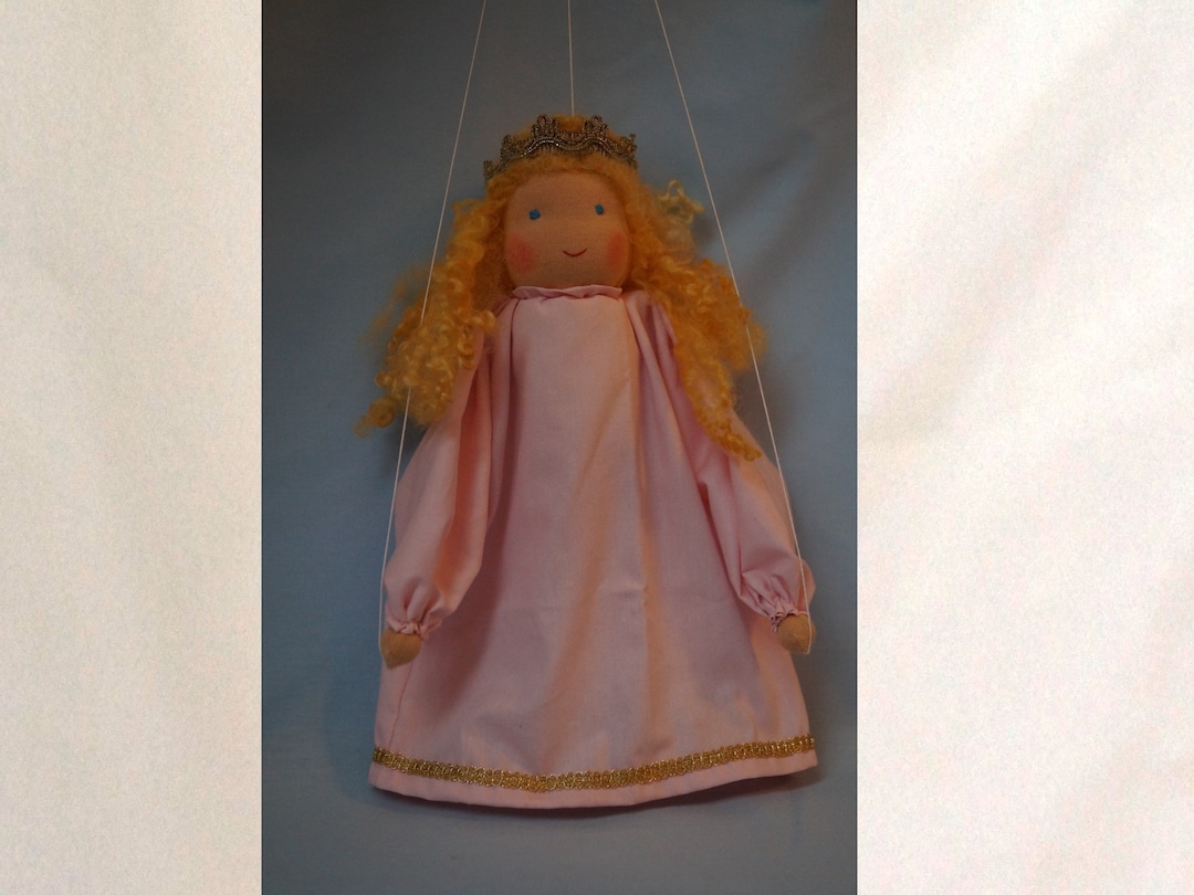 Princess Puppet, Hand Puppet, Marionette Puppet, Hand Puppet, Fairytale ...