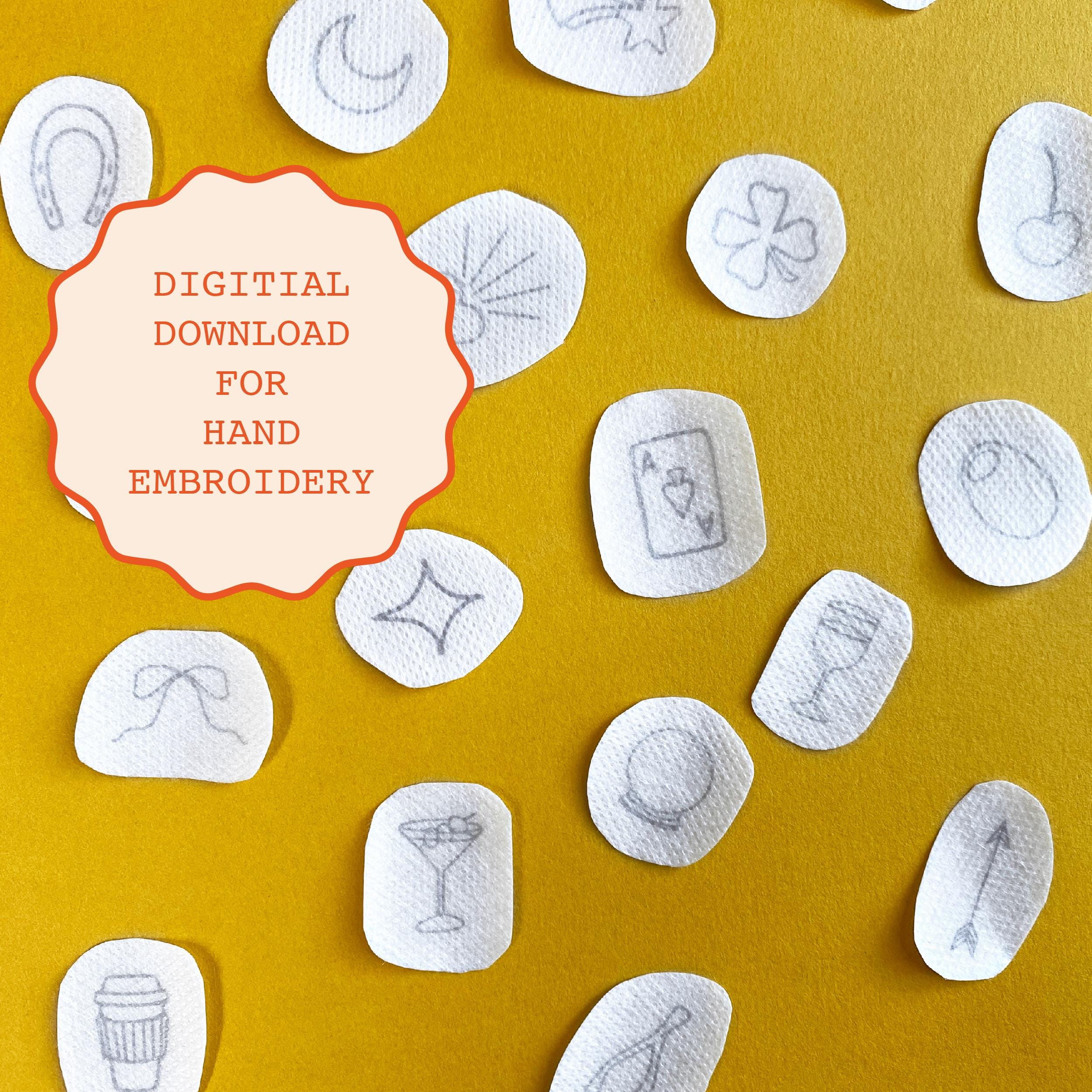 Mini Embroidery Patterns for Digital Download | Stick and Stitch Hand ...