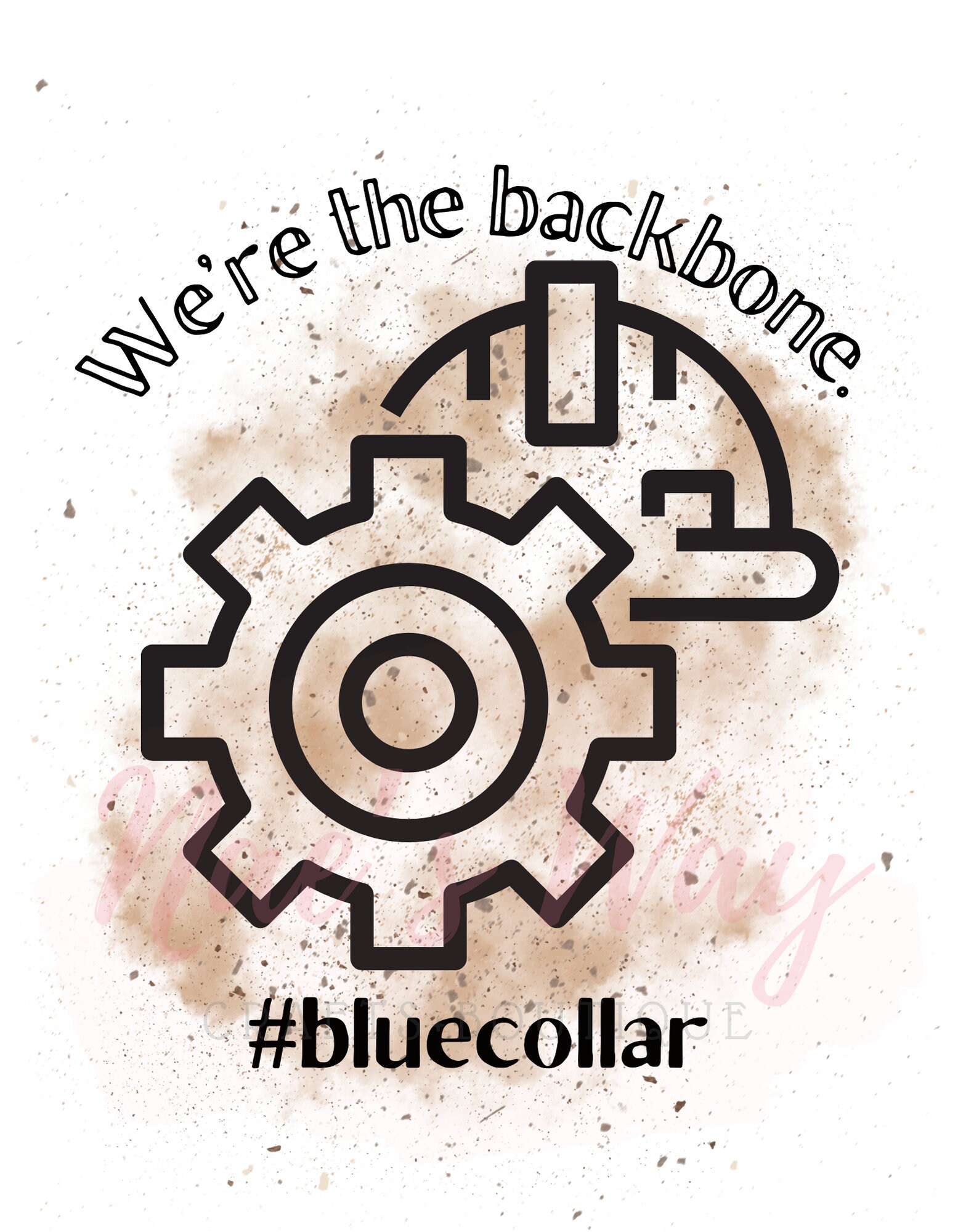 Blue Collar PNG | Download - Etsy