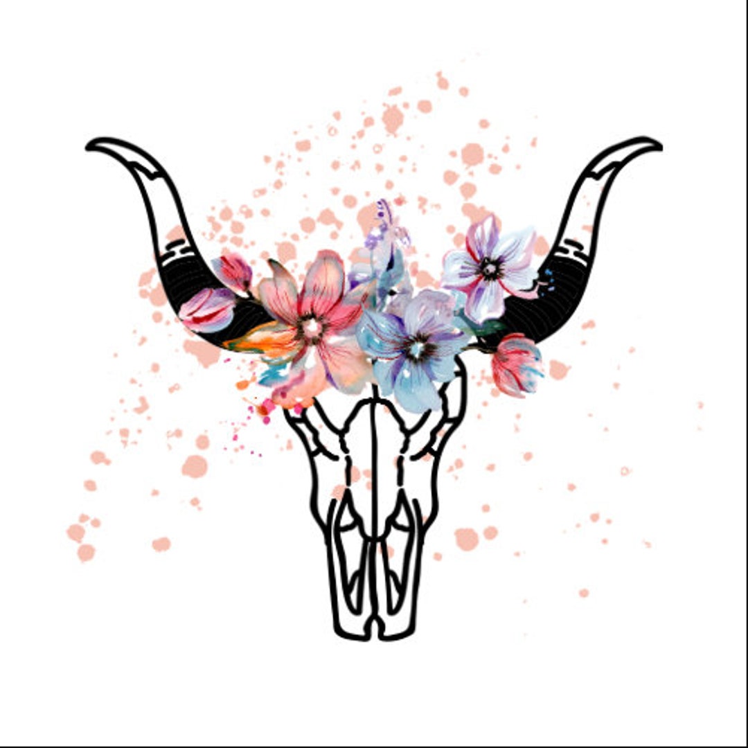 Floral Bullhead PNG - Etsy