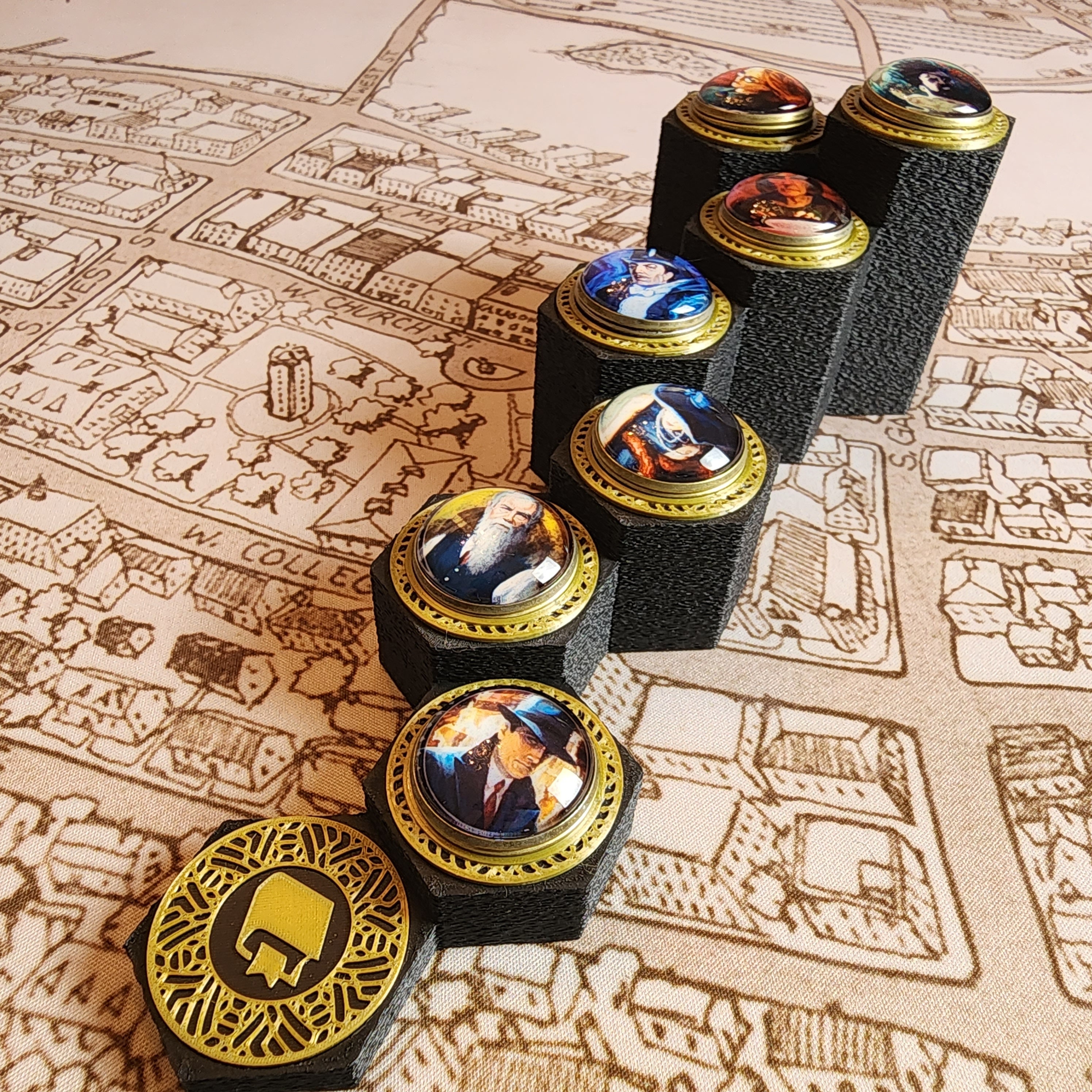 Display for Arkham Horror LCG Investigator Tokens - Etsy