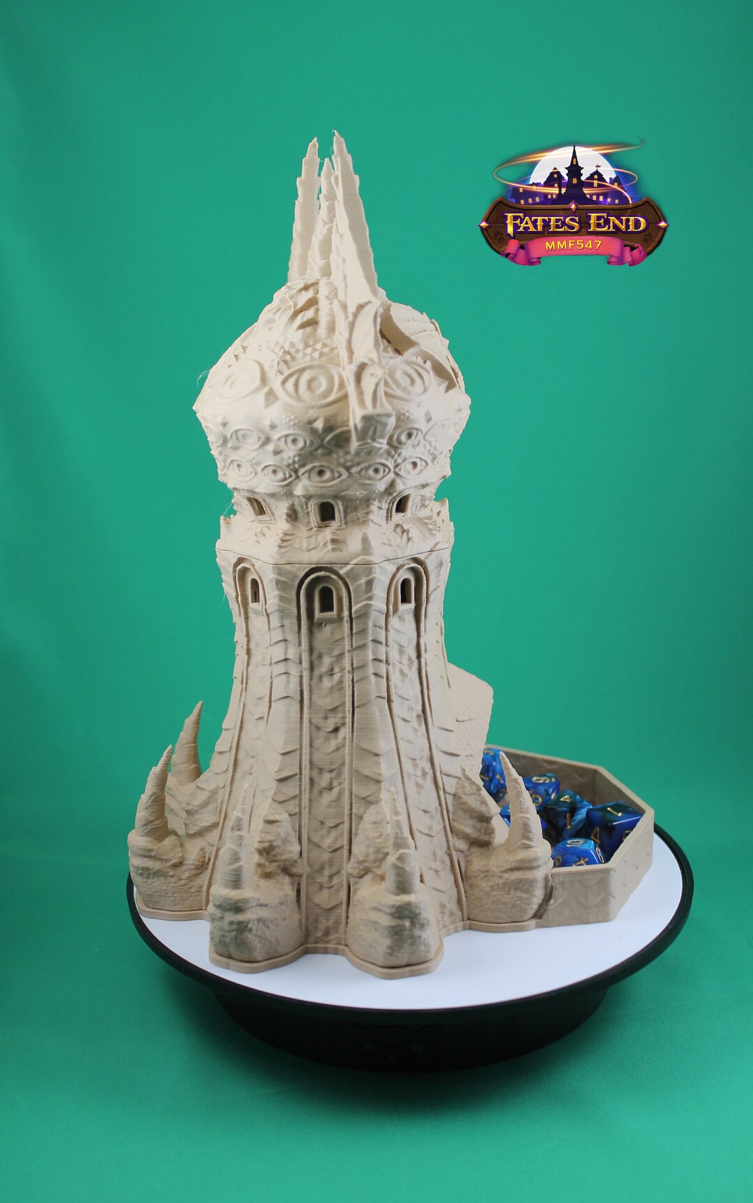 Fates End | Warlock Dice Tower | DND | TTRPG - Etsy