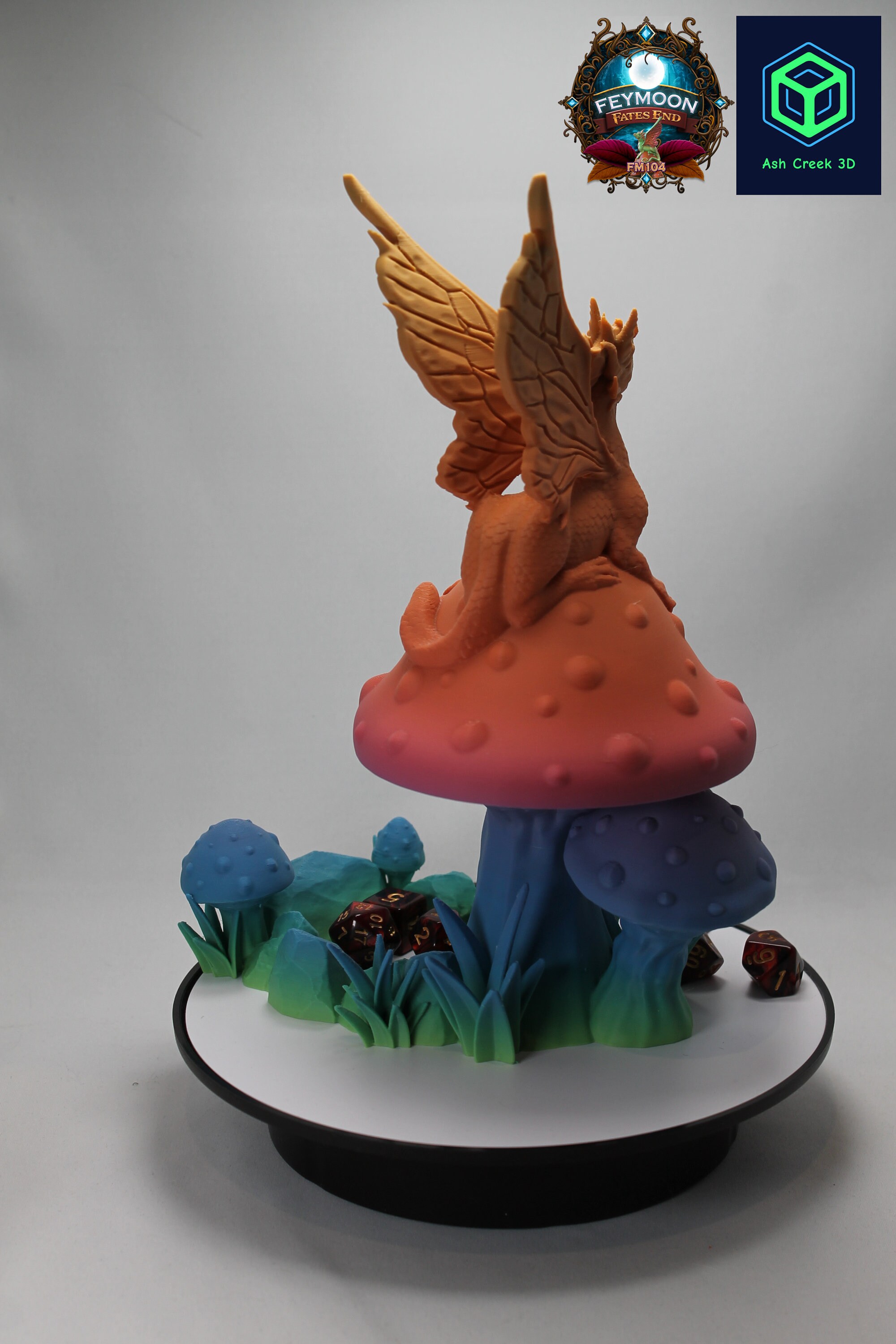 Fates End Fey Dragon Dice Tower Table Top Terrain Fey - Etsy