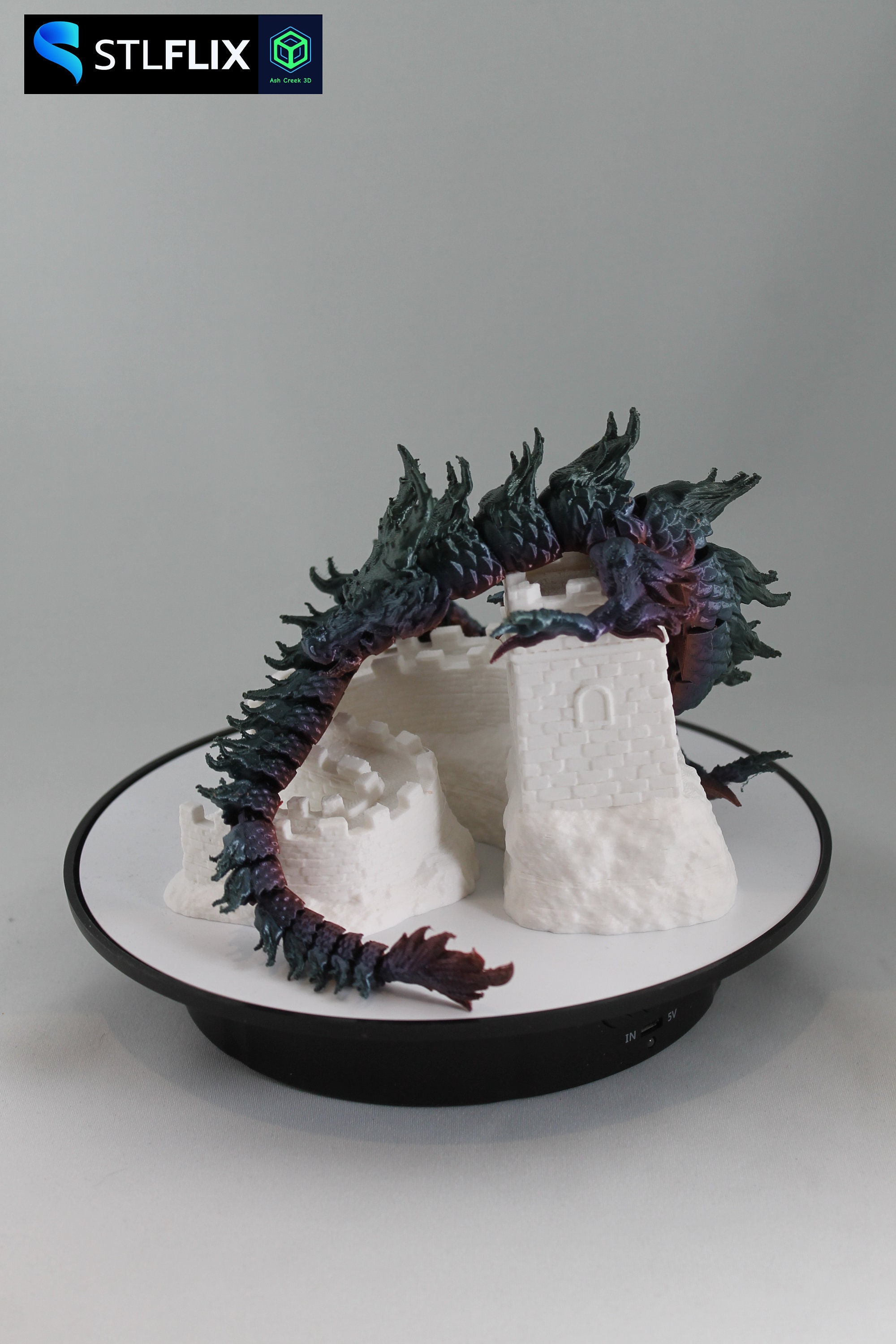 3D Printed Fei Long | Flexi Dragon| Articulating Dragon - Etsy