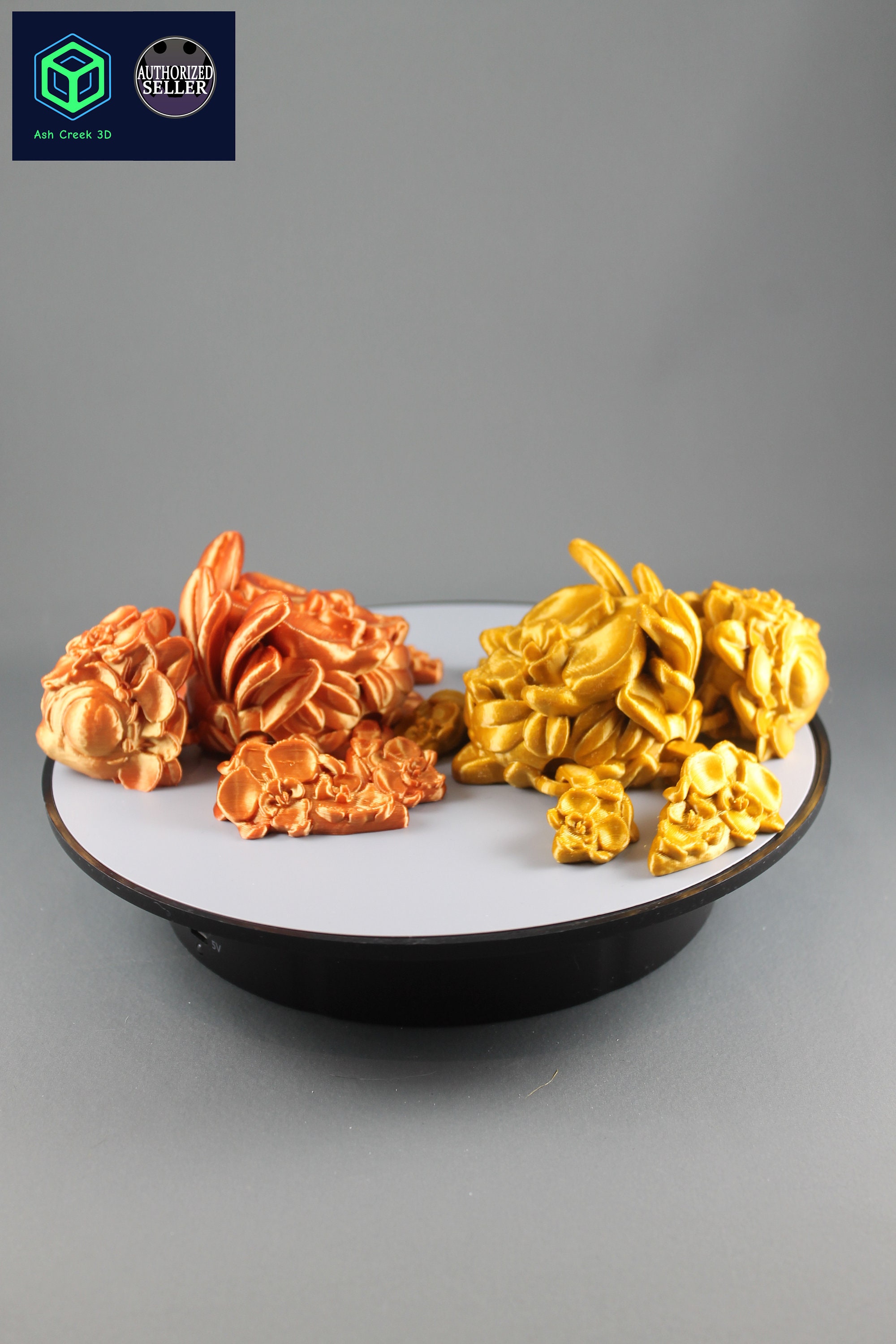 3D Printed Articulating Orchurtle Orchid Turtle - Etsy