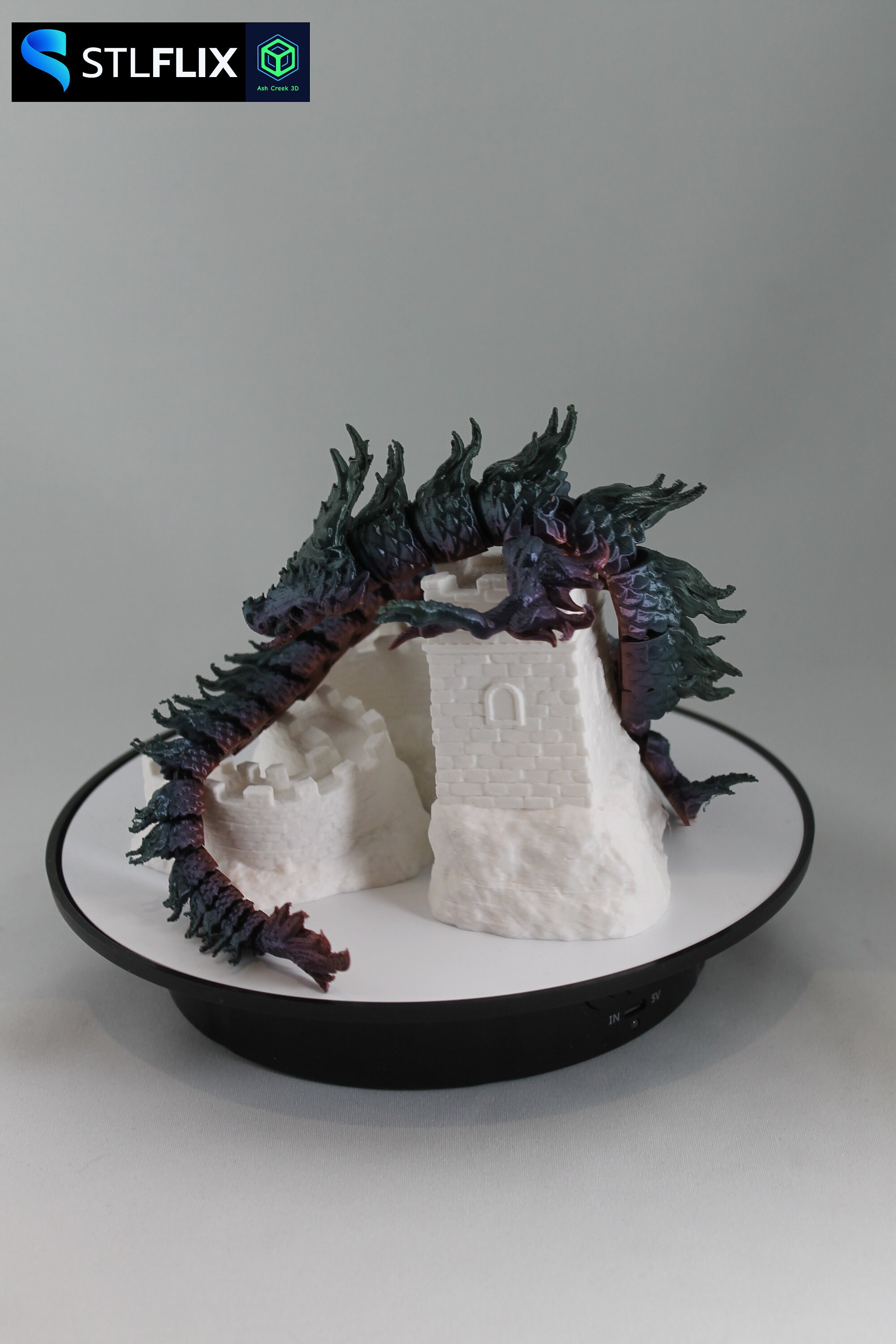 3D Printed Fei Long | Flexi Dragon| Articulating Dragon - Etsy