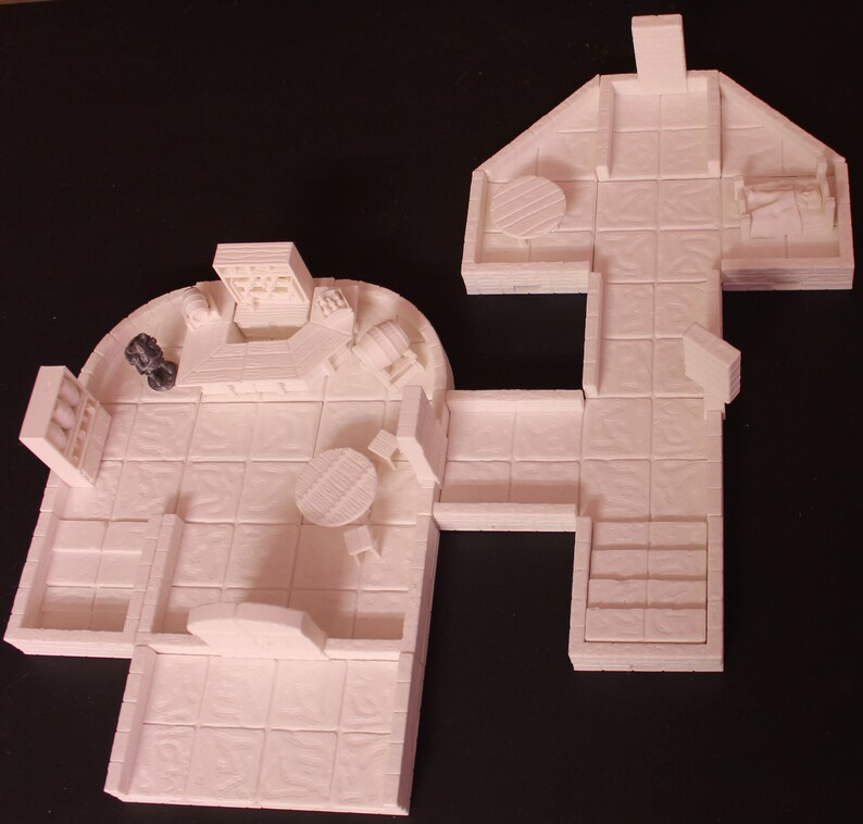 Heroes Hoard - True Tiles - 25pc Basic Kit | Dungeon Tiles | TTRPG - Etsy
