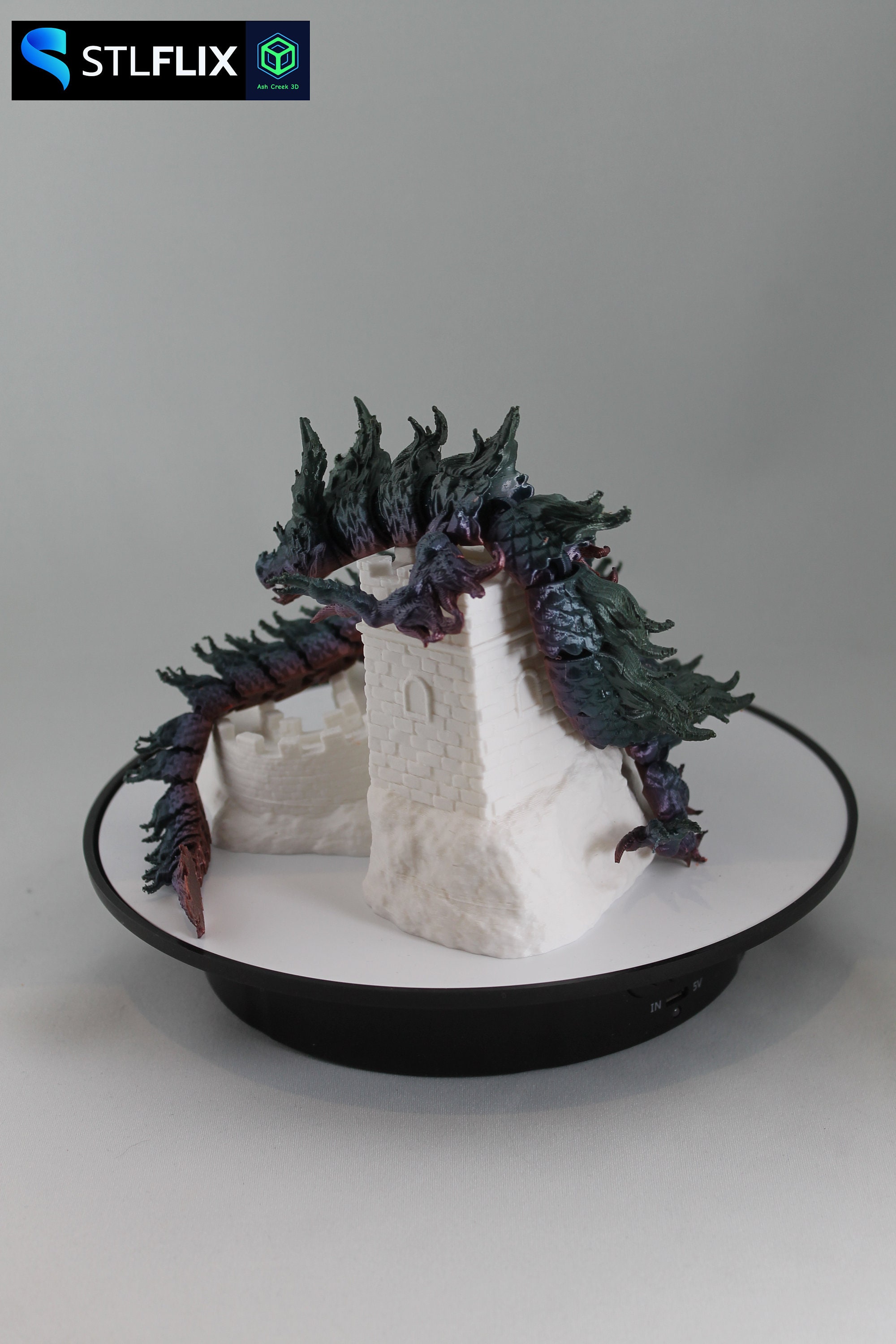 3D Printed Fei Long | Flexi Dragon| Articulating Dragon - Etsy