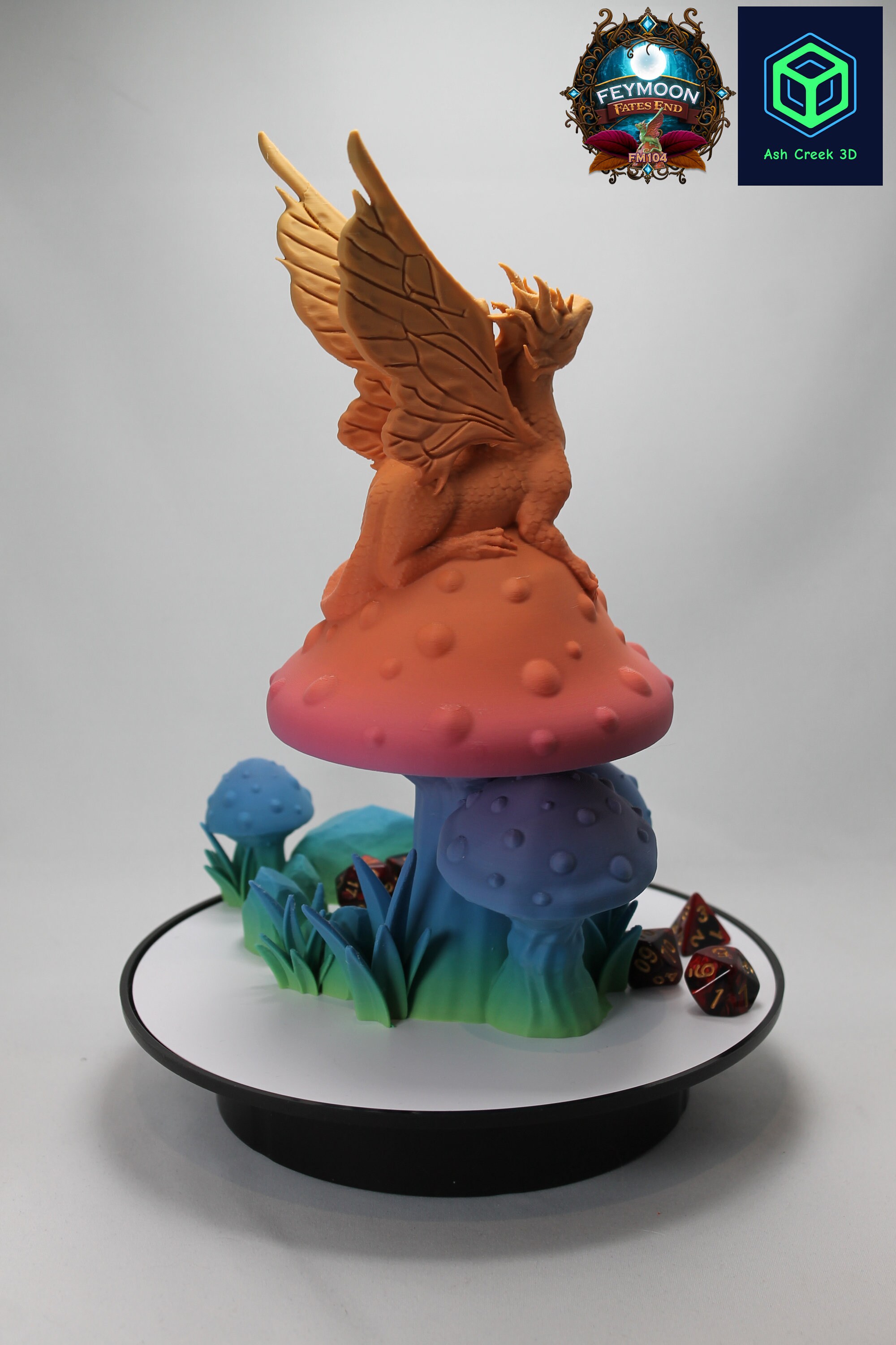 Fates End Fey Dragon Dice Tower Table Top Terrain Fey Moon - Etsy