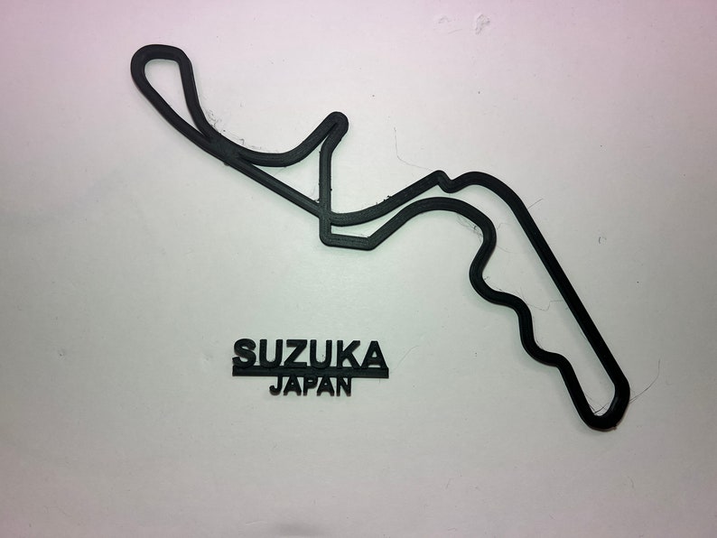 F1 Wall Art 3D Printed Race Track Wall Art - Etsy