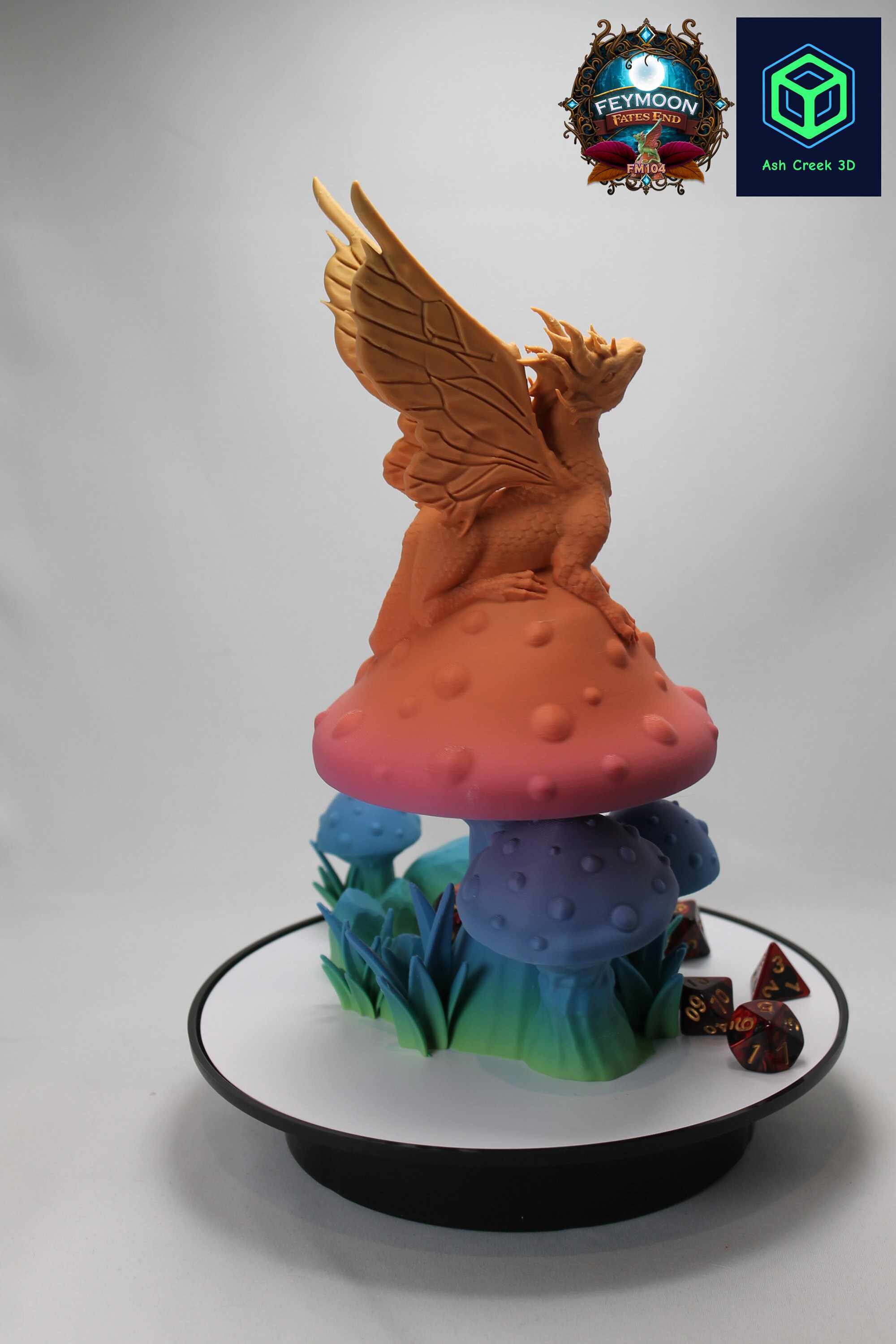 Fates End Fey Dragon Dice Tower Table Top Terrain Fey Moon - Etsy