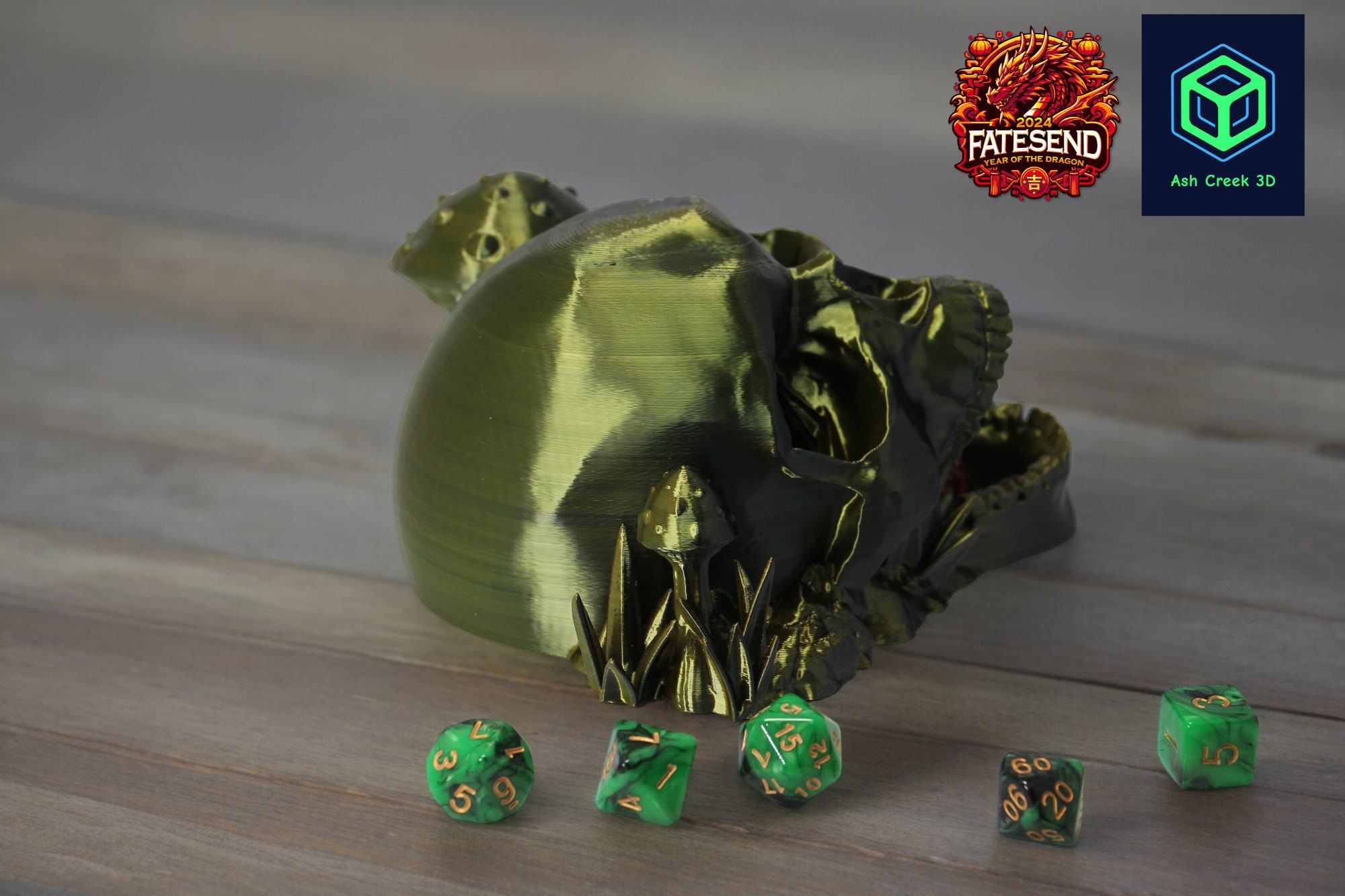 3D Printed Skull Dice Tower | Unique Tabletop Gaming Accessory ...