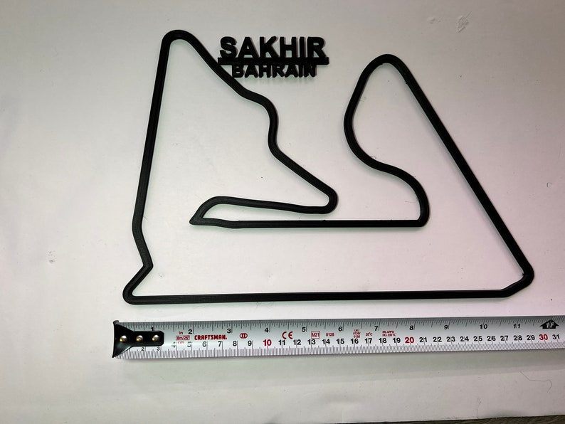 F1 Wall Art 3D Printed Race Track Wall Art - Etsy