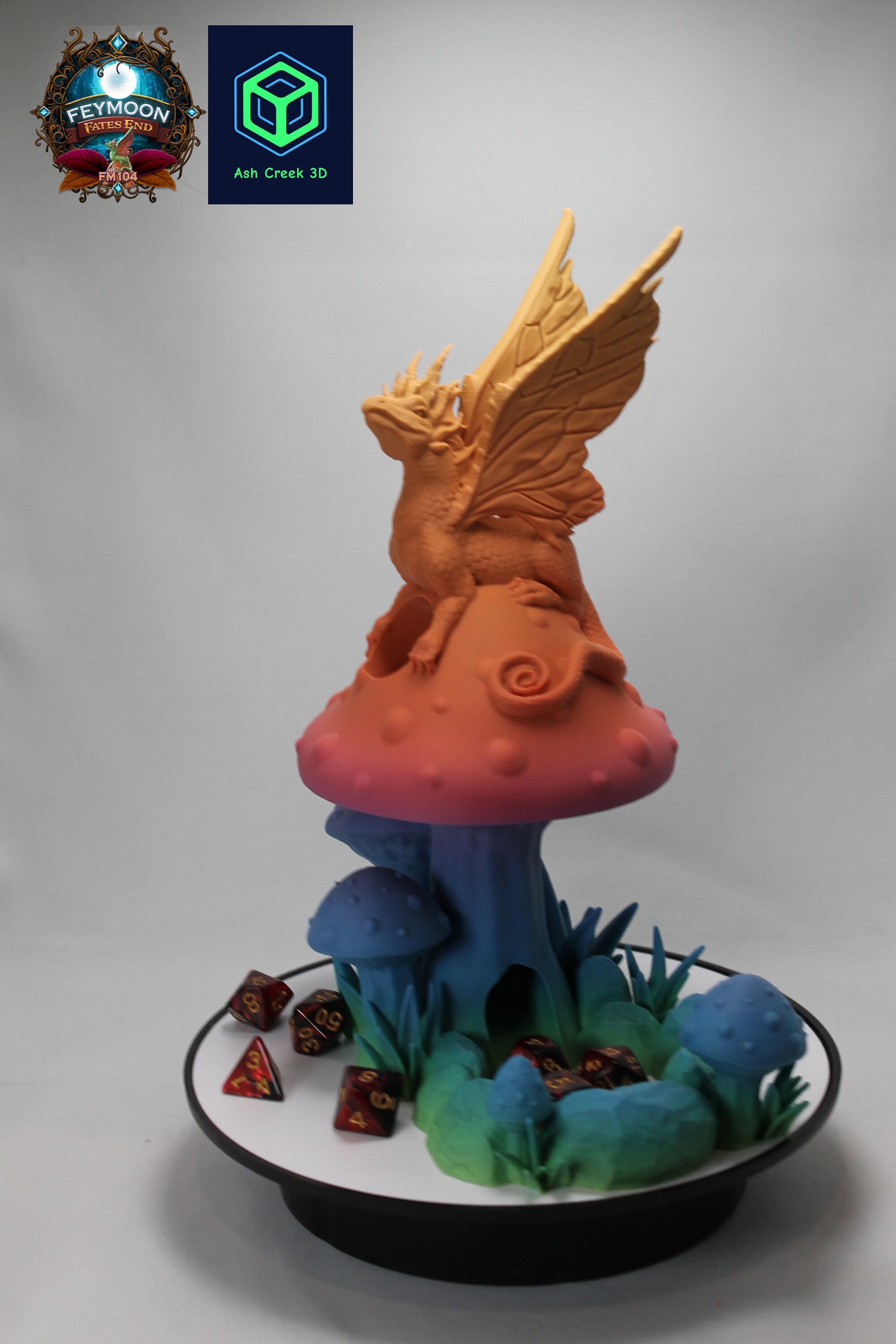 Fates End Fey Dragon Dice Tower Table Top Terrain Fey Moon - Etsy