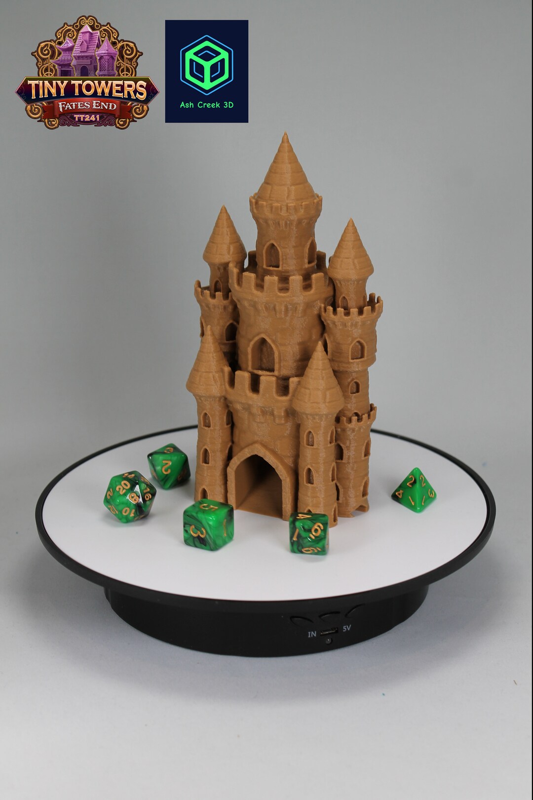 Fates End Tiny Showgun Dice Tower Table Top Terrain - Etsy