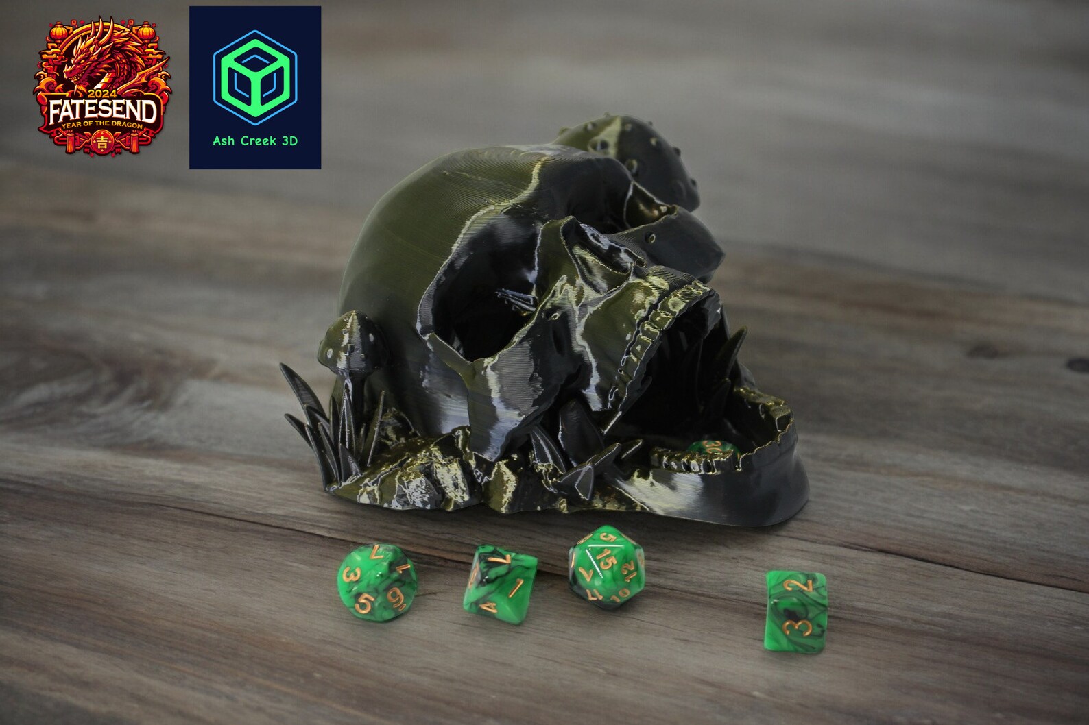 3D Printed Skull Dice Tower | Unique Tabletop Gaming Accessory ...