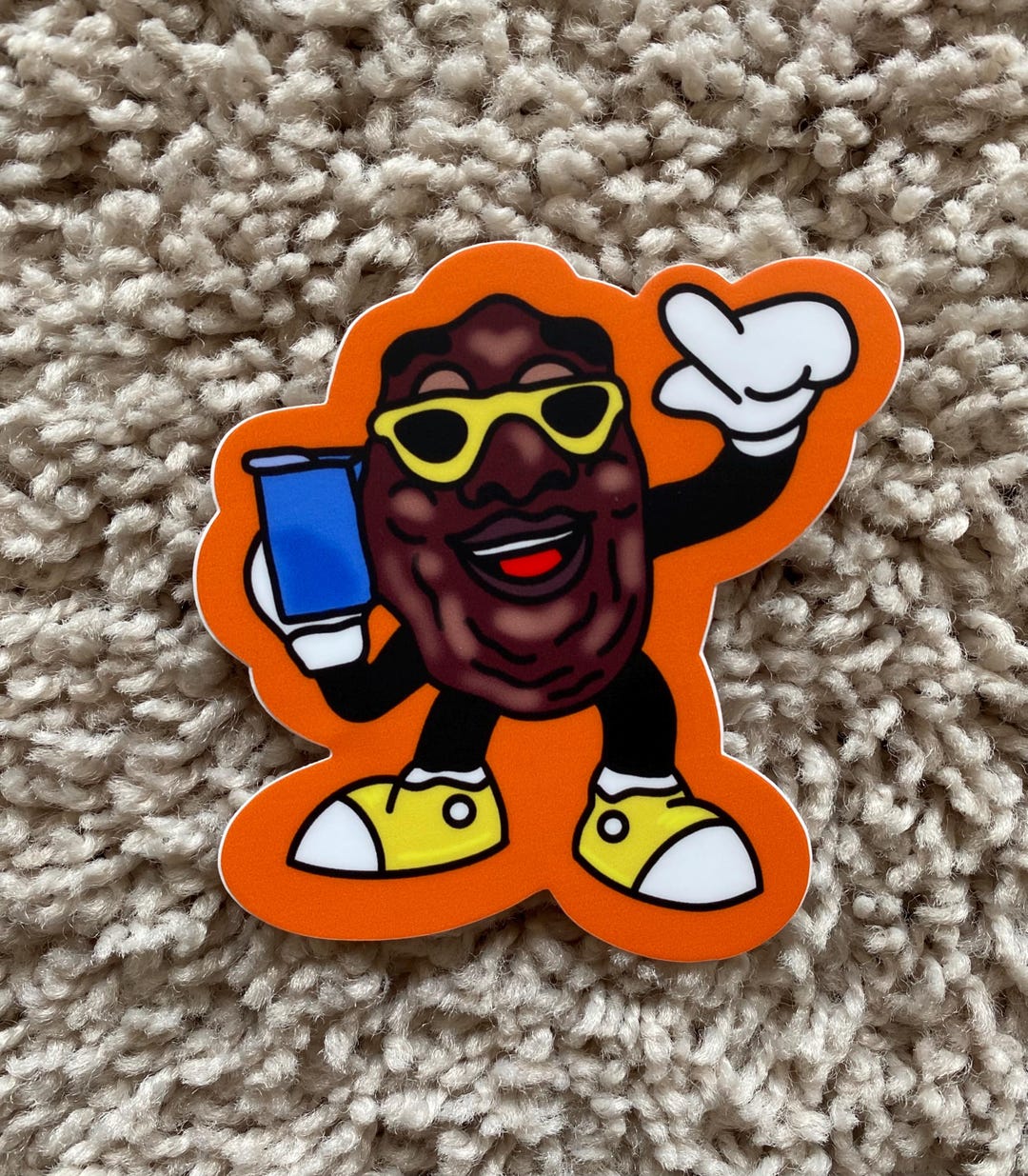 California Raisin Sticker *NEW* - Etsy
