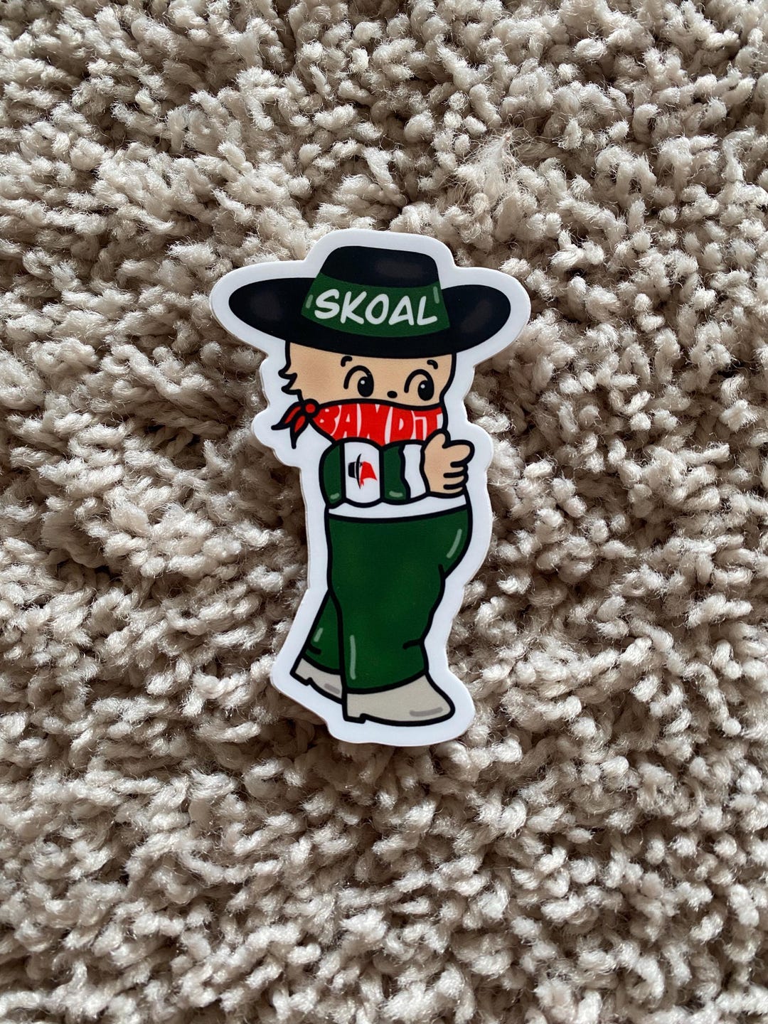 Skoal Bandit Kewpie Doll Sticker NEW - Etsy