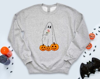 Scary Ghost Jumper - Etsy