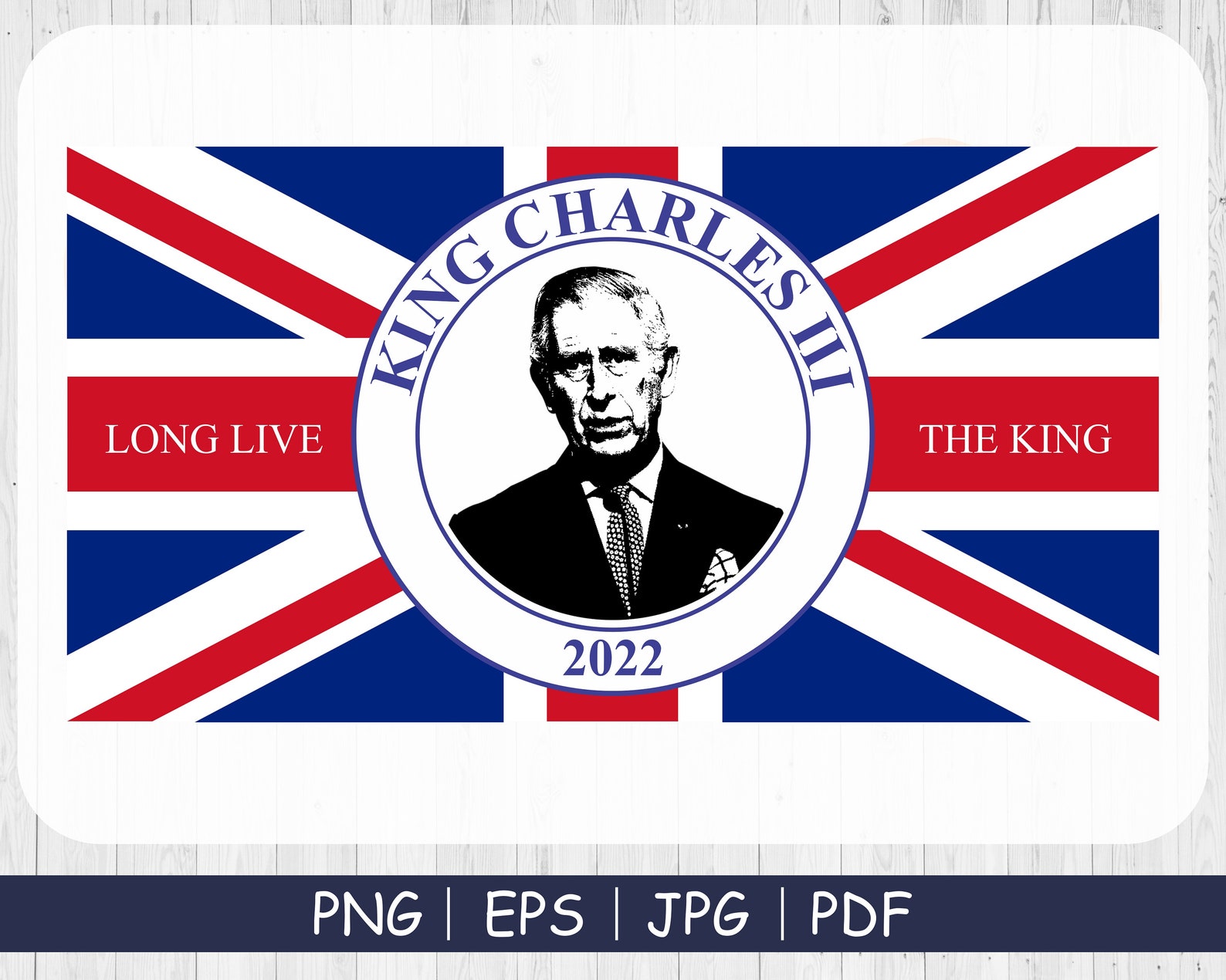 King Charles III SVG New King of England Png Royal Family - Etsy UK
