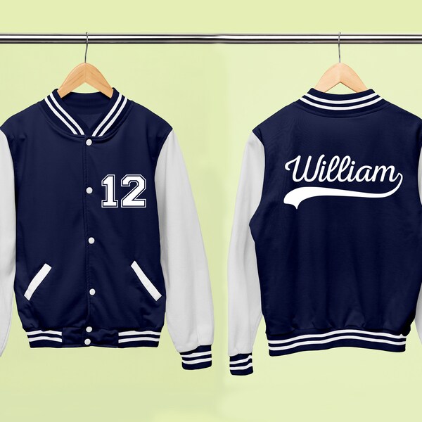 Custom Varsity Jacket - Etsy