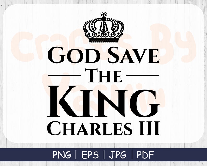King Charles III SVG New King of England Png Royal Family - Etsy UK
