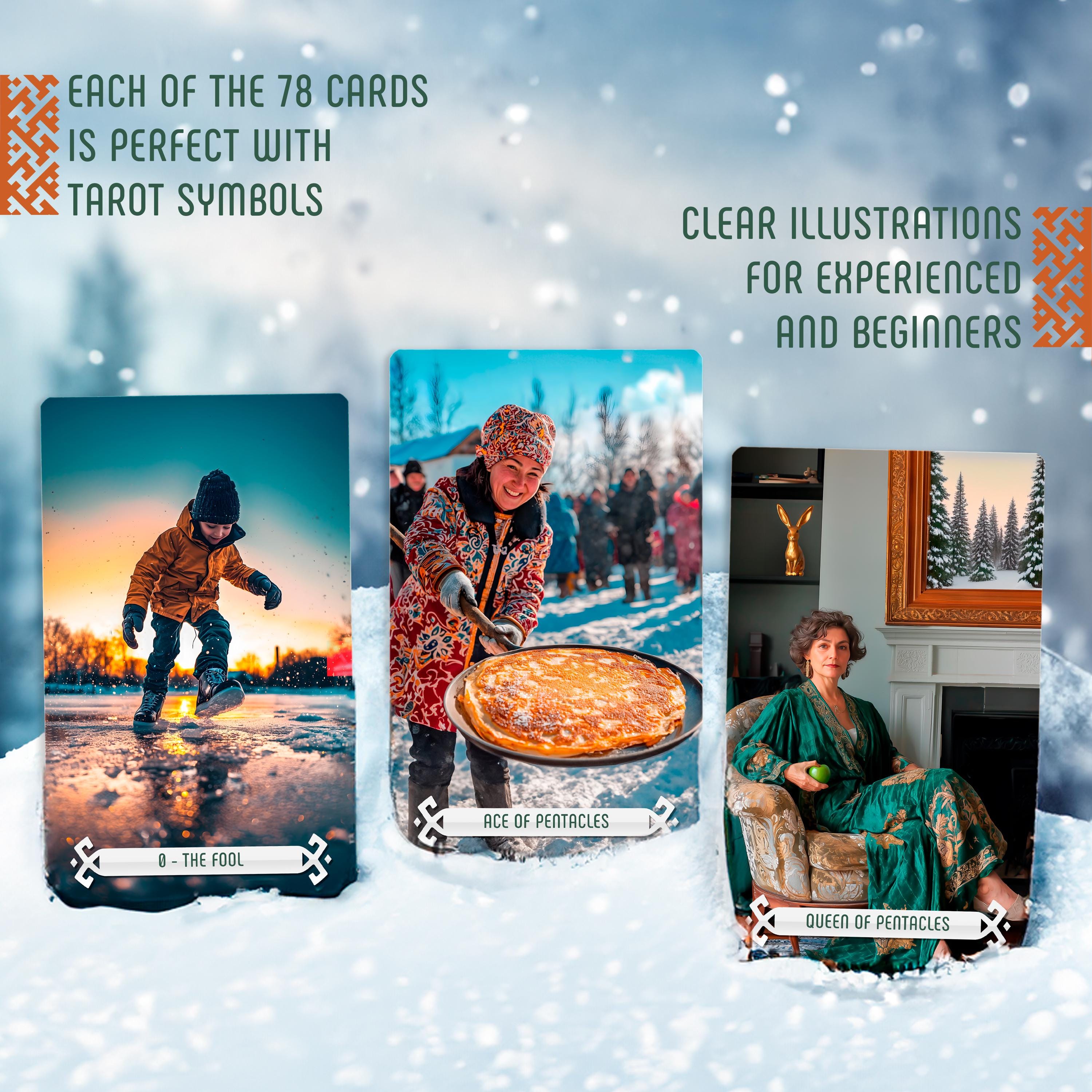 Tarot of the Siberian Way: 78-card Deck & Guidebook_english Version - Etsy