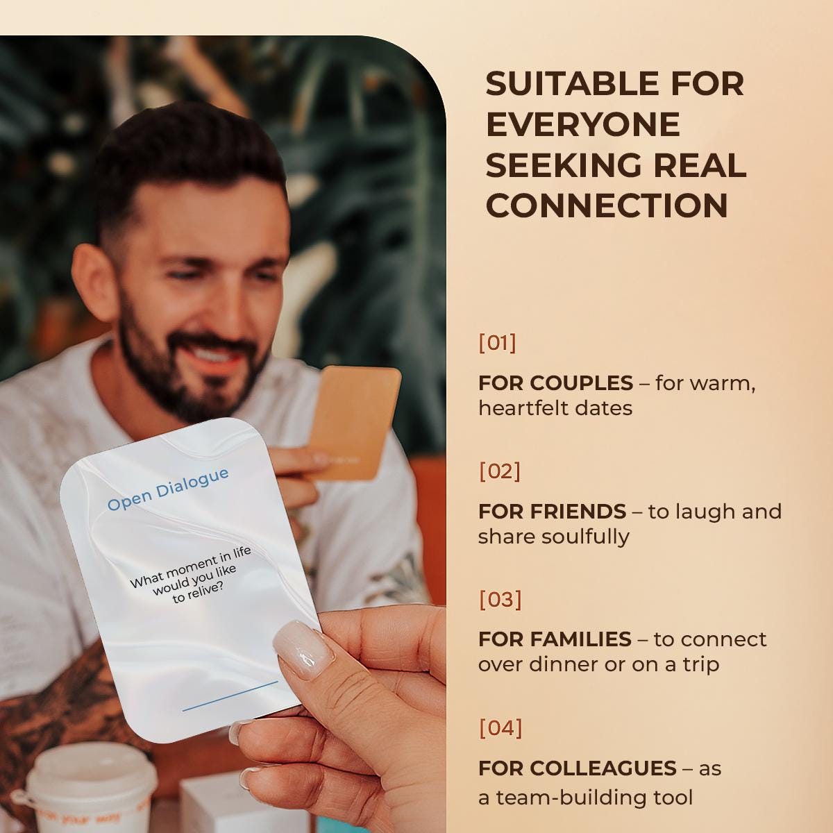 Pearl Talk Conversation Cards Game – 200 Questions for Couples, Friends ...