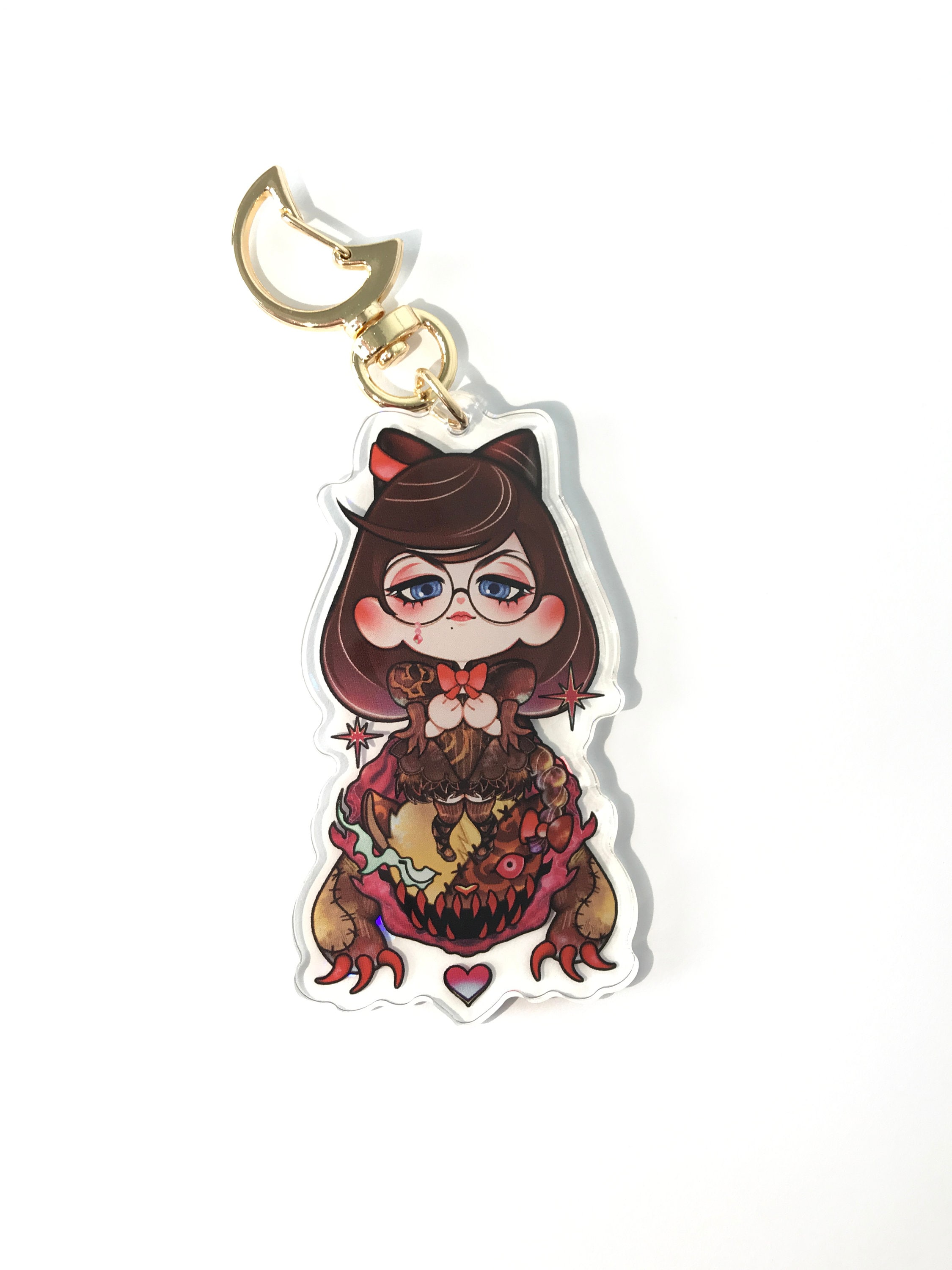 Bayonetta Acrylic Keychain Cereza and the Lost Demon Keychain Bayonetta ...