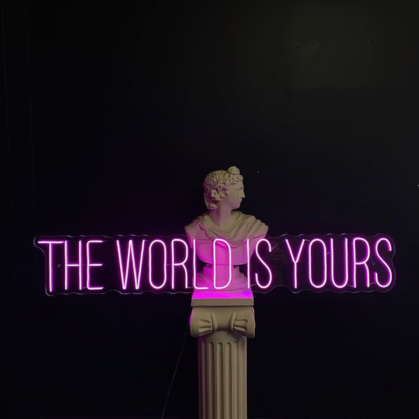 The World is Yours Scarface Art - Etsy