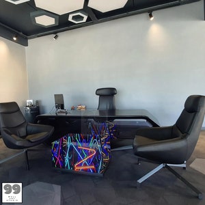 Neon Table Neon Furniture Neon Decorations Led Table - Etsy