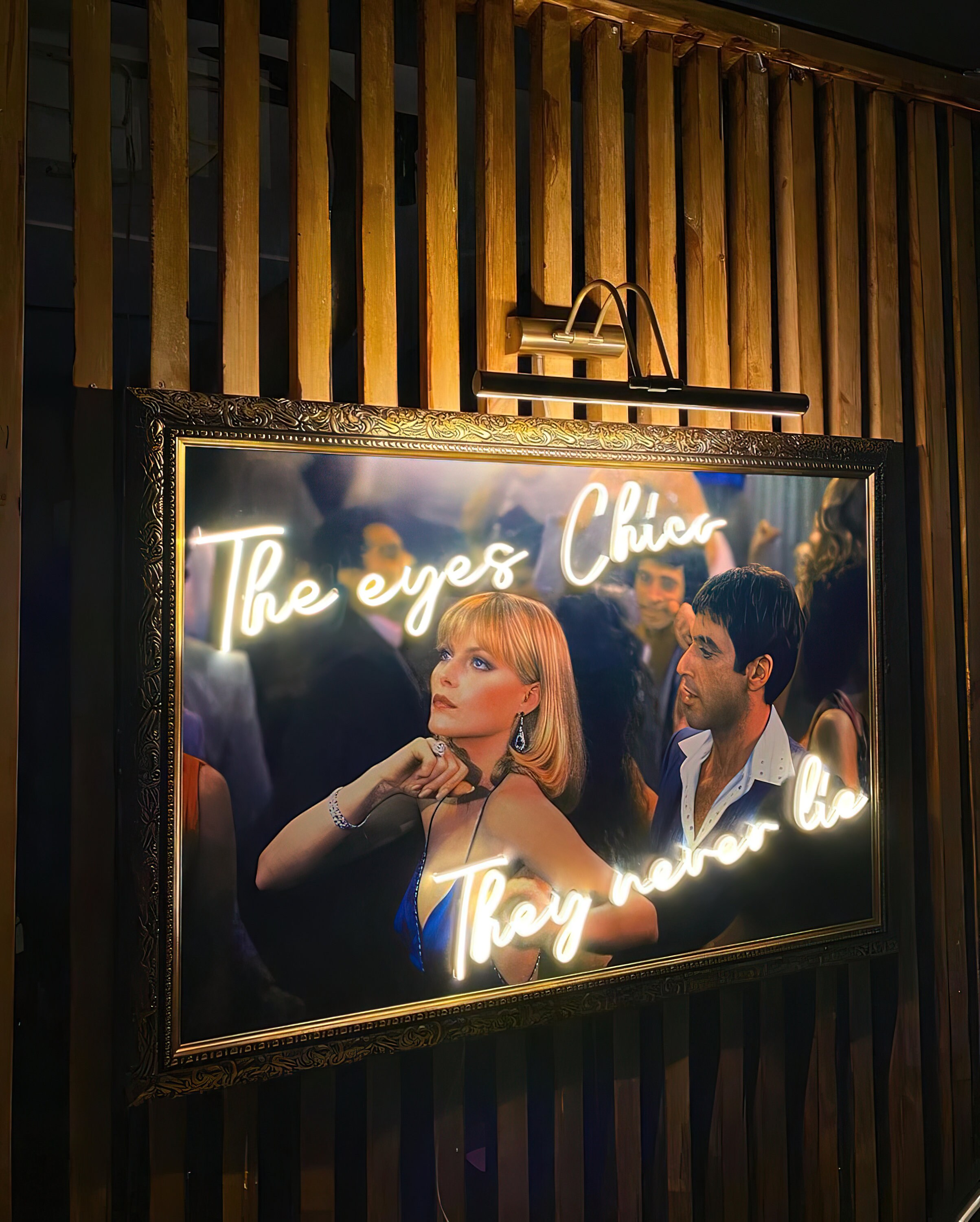 Scarface Neon Painting Art Neon Sign Art Neon Sign Bedroom - Etsy