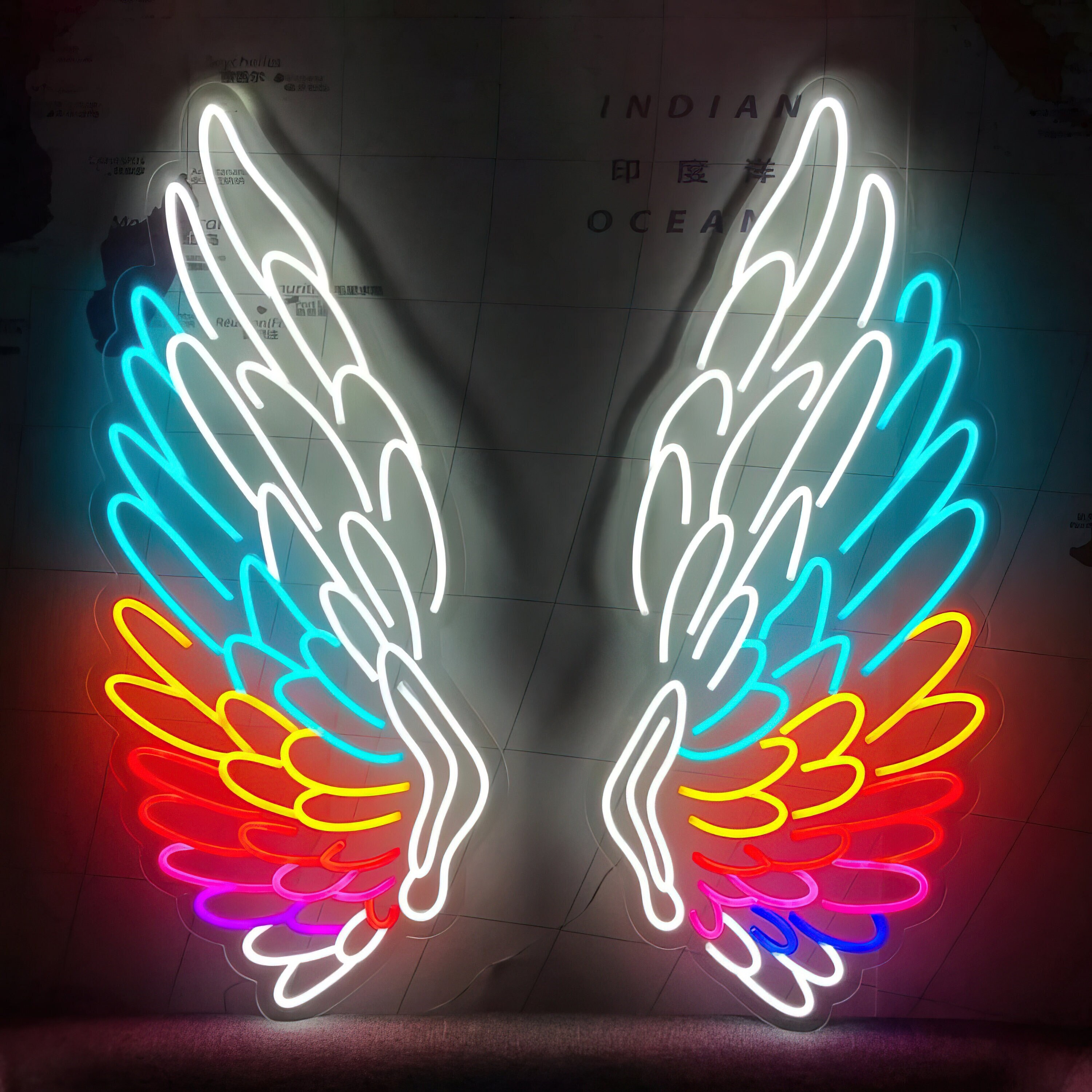 Angel Neon Sign Neon Sign Art Neon Sign Bedroom Neon Bar - Etsy