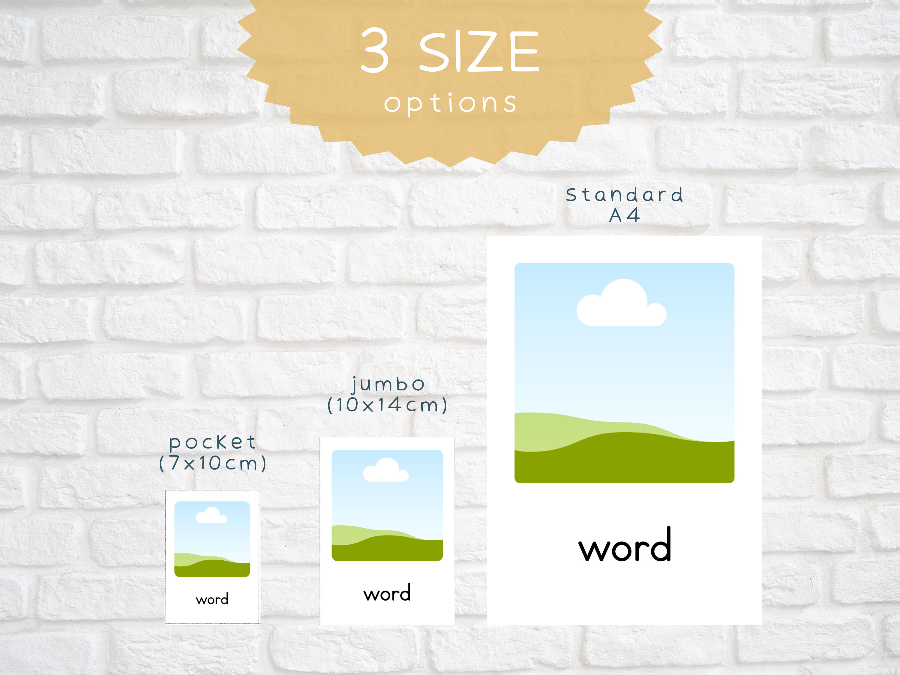 Flashcards Editable Template for Canva, DIY Flashcards for Any Language ...